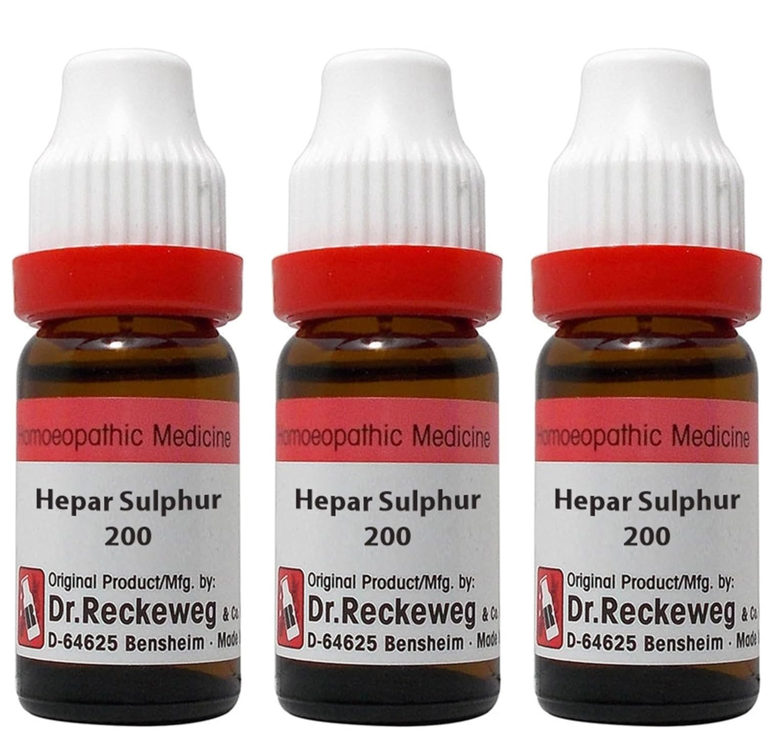 Buy Dr. Reckeweg Hepar Sulphur 200 CH 11ml (Pack of 3) Online at Low ...