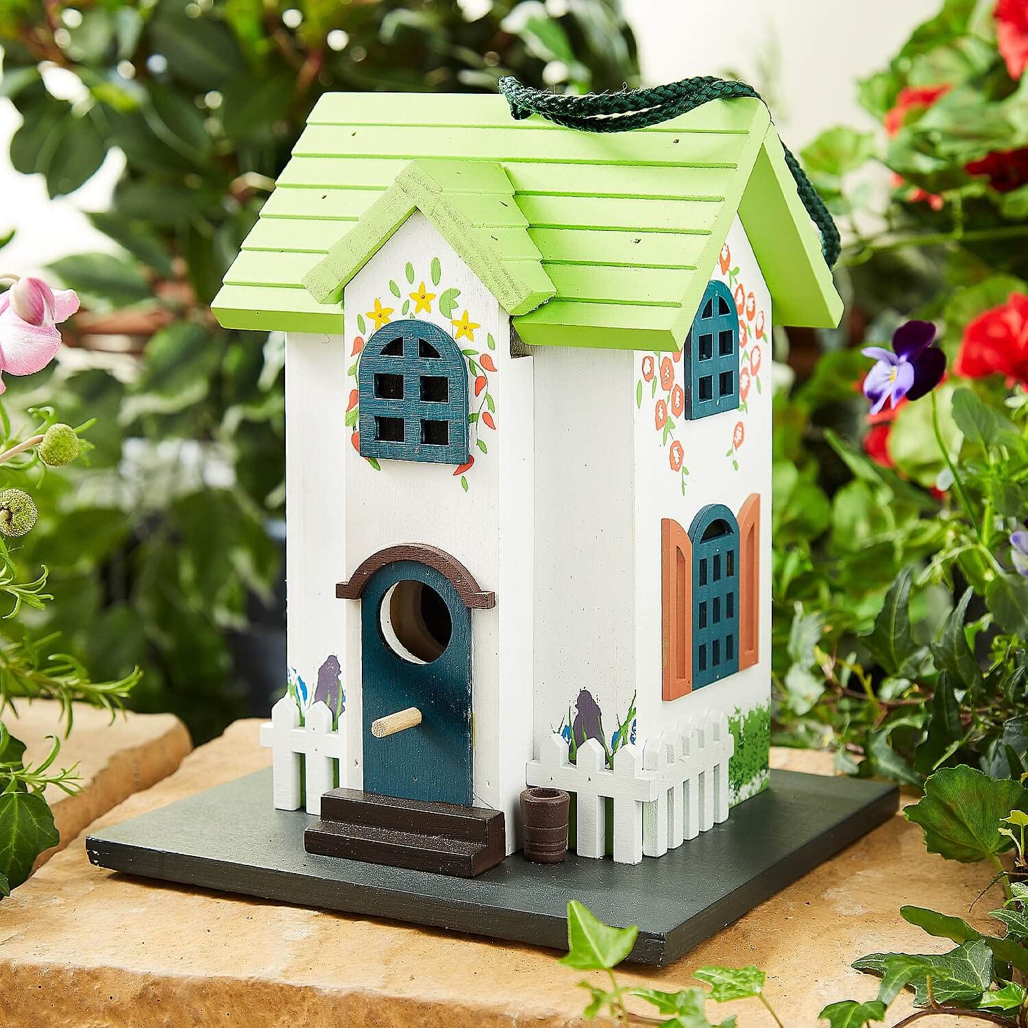 Birdhouse Cottage House Designs Rustic Bird House | Vintage Amish