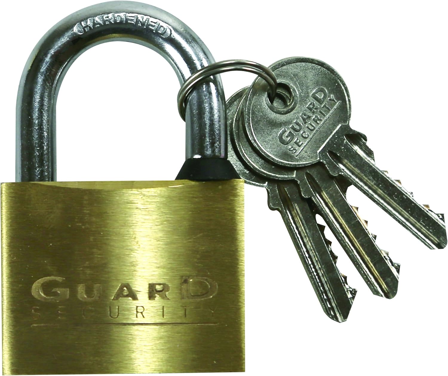 Guard Security 626 Solid Brass Padlock 2-Inch Standard Shackle - Amazon.com