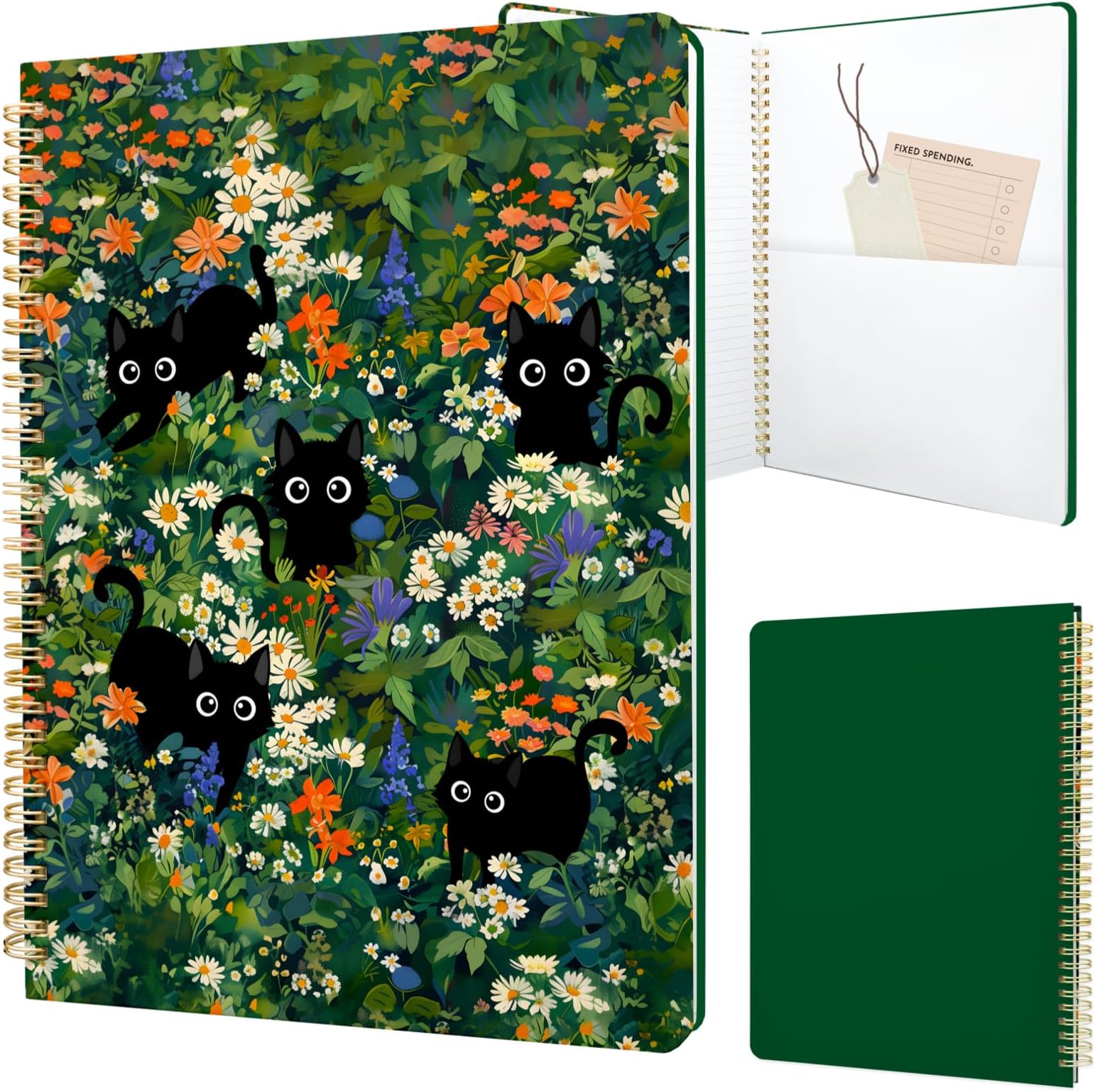 Amazon.com : WFSM Cat Notebook - Cat Journal, Cat Gift Journal, Cat ...