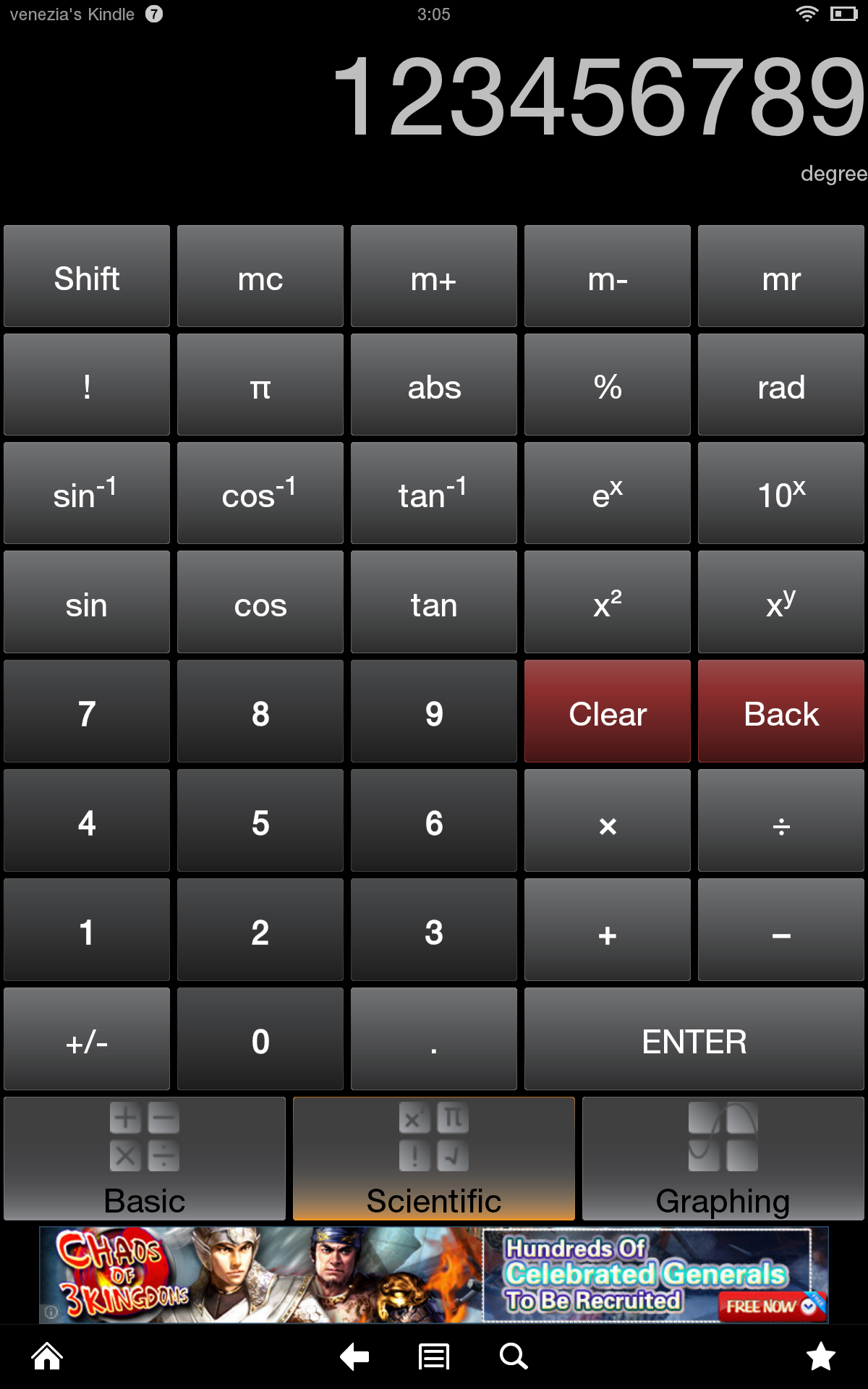 Graphing Calculator - App on Amazon Appstore