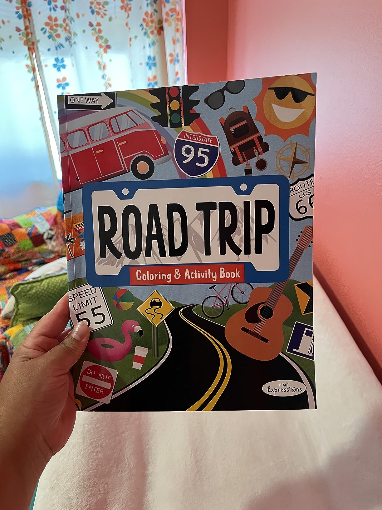USA Road Trip Coloring & Activity Book for Kids: 30+ Pages of Coloring ...