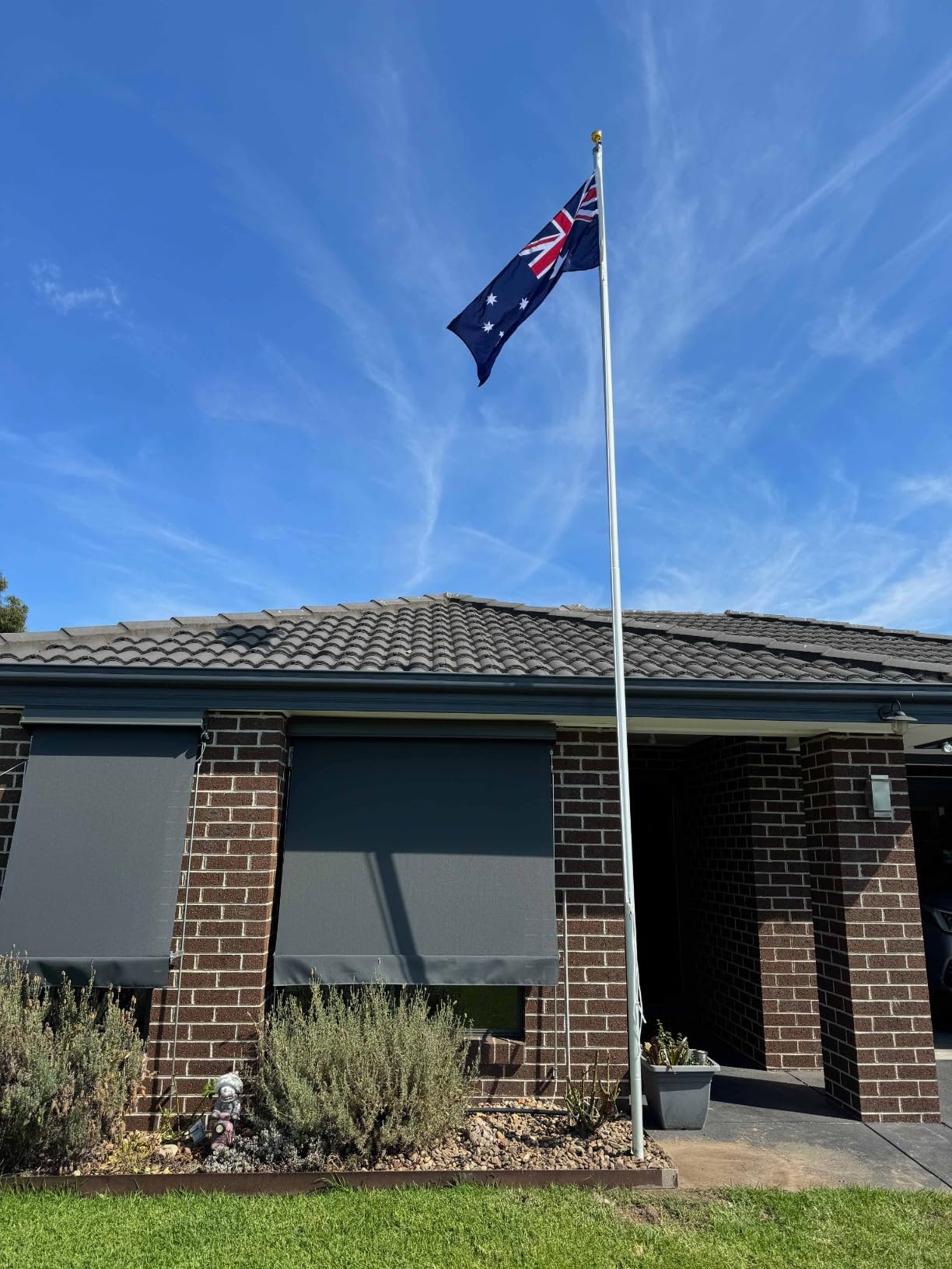 HC Display 6.1M Sectional Flag Pole Kit, Heavy Duty Aluminum with ...
