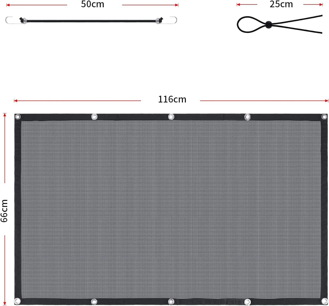 FREESOO Dog Net Car Protection Barrier Car Pet Lock Safety Net ...