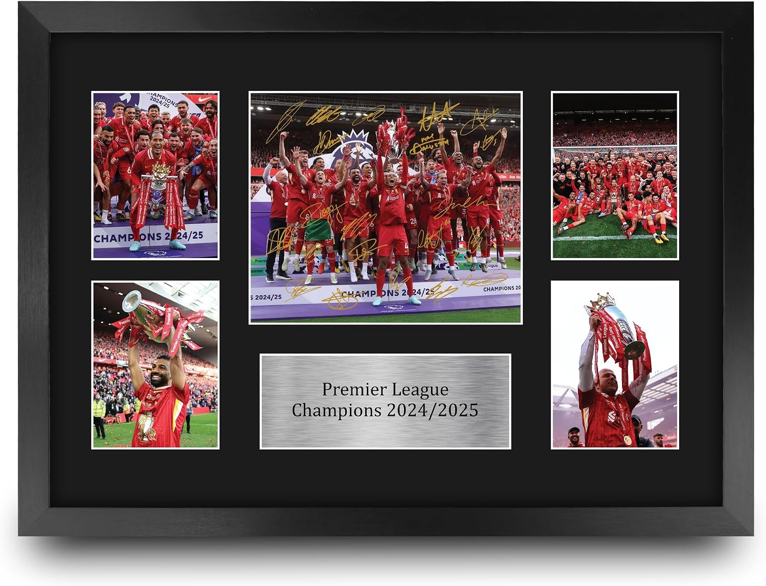 HWC Trading Liverpool 24-25 Premier League Season Winners Printed ...