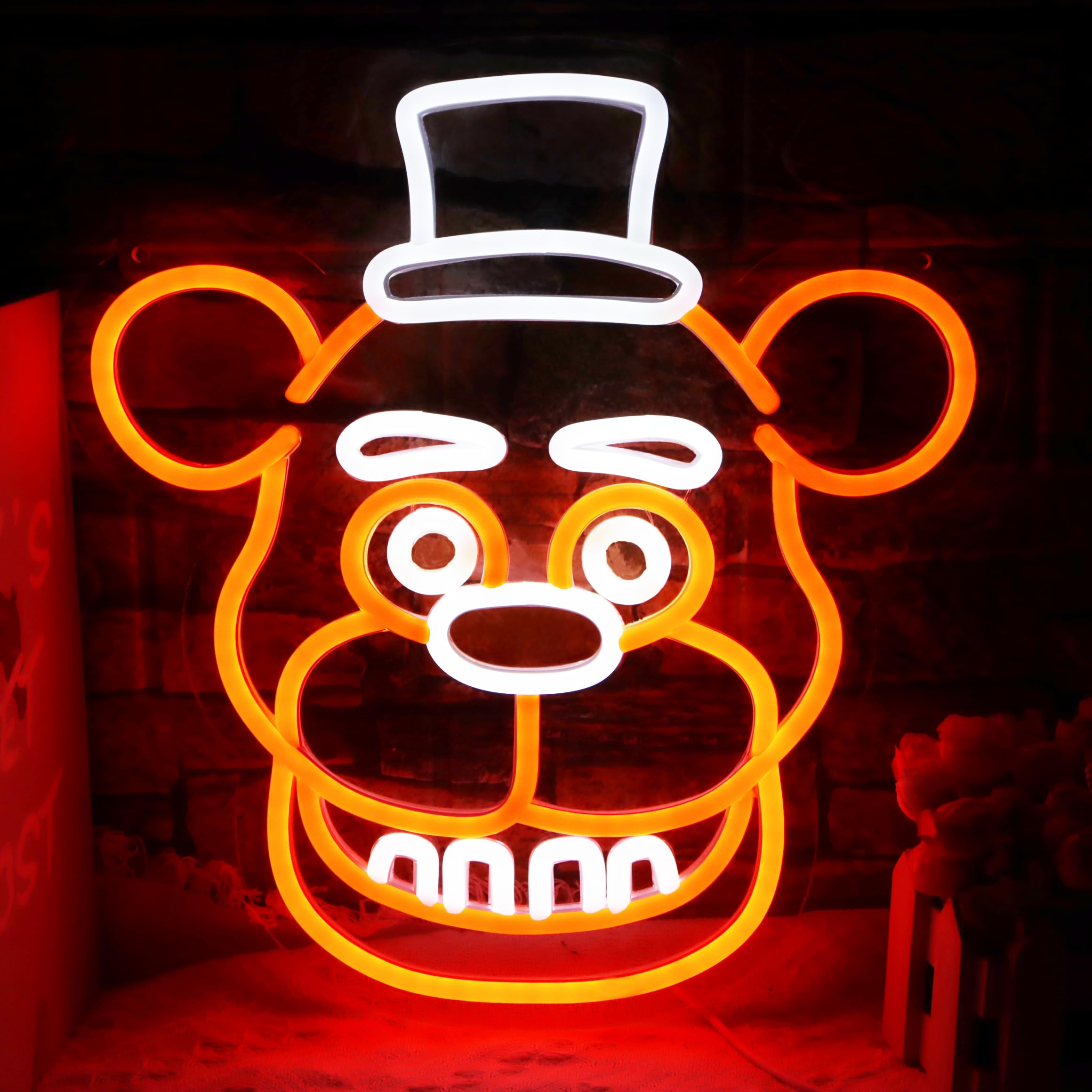 Amazon.com : Neon Sign Suitable for Five Nights at Freddy's/fnaf freddy ...