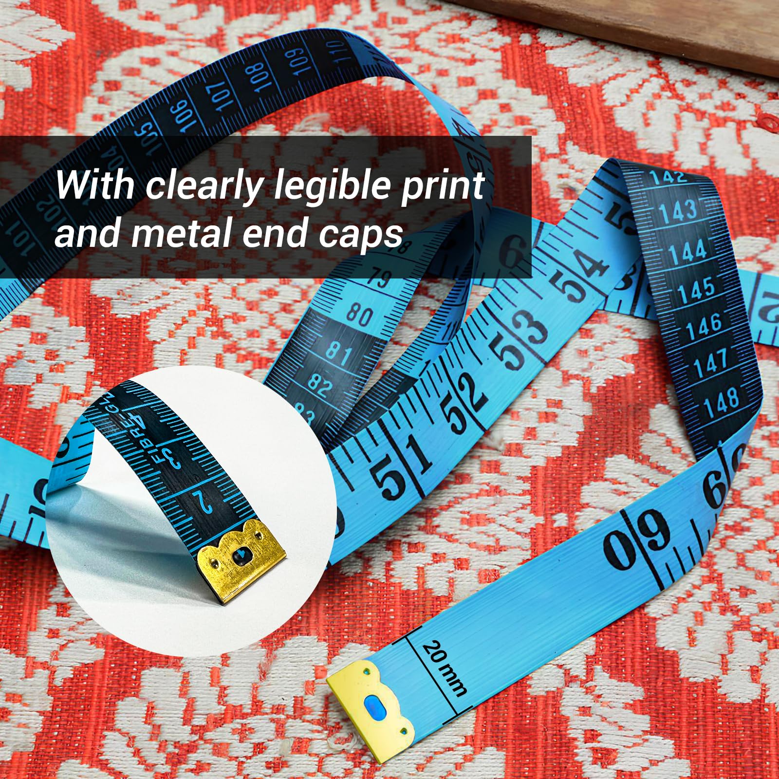 Snapklik.com : OOTDAY Soft Measuring Tape, Flexible Tape Measure ...