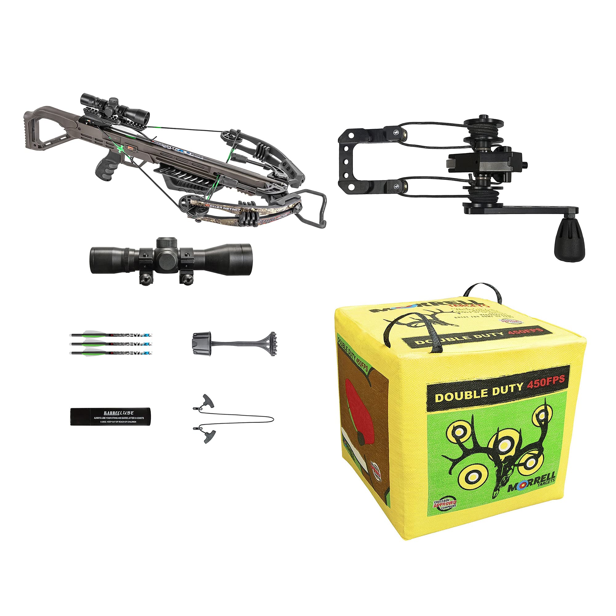 Buy Killer Instinct Lethal Hunting Crossbow w/ KI Series Ambidextrous ...