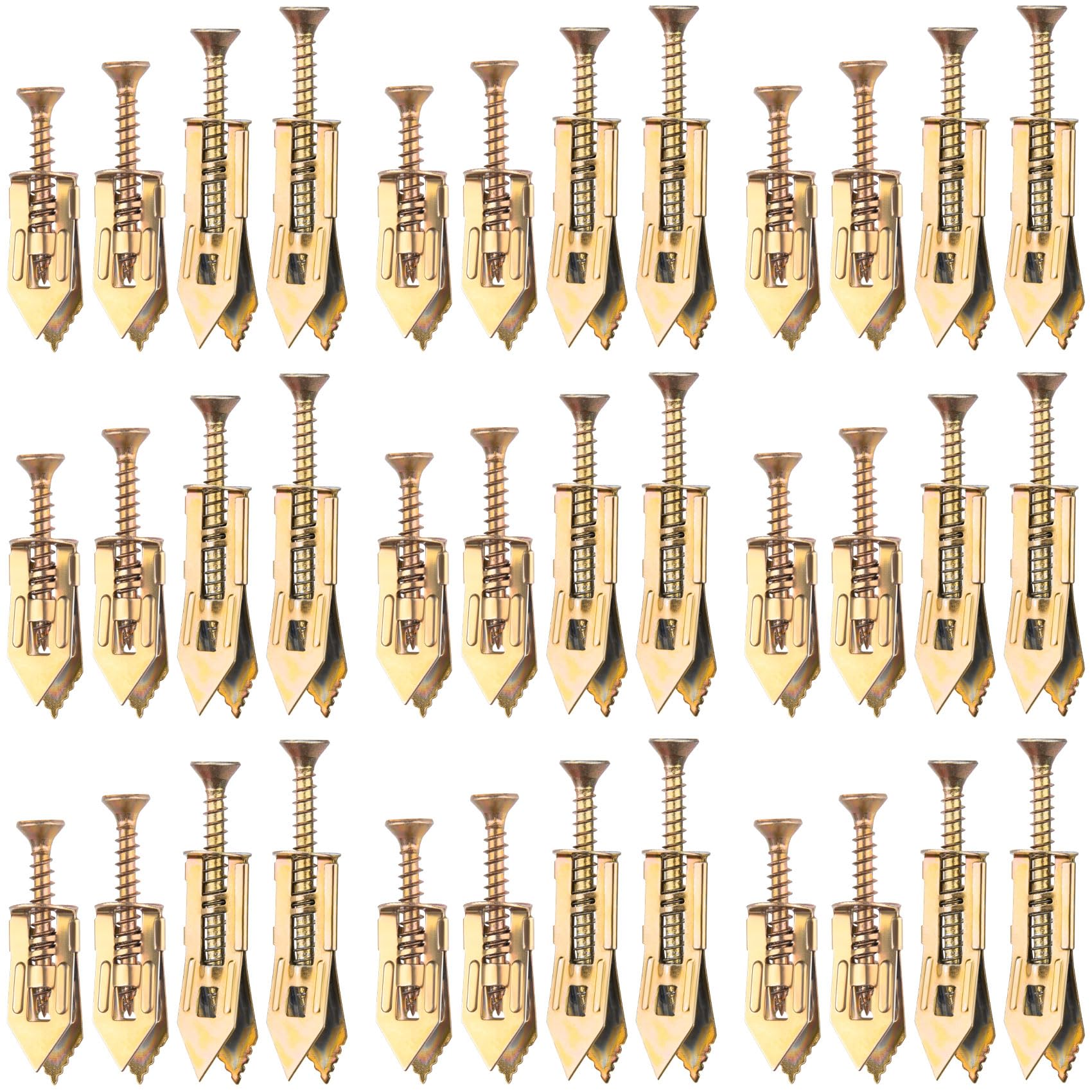 Snapklik.com : PAGOW 80 Pcs Self-Drilling Anchors, Heavy Duty Anchors ...