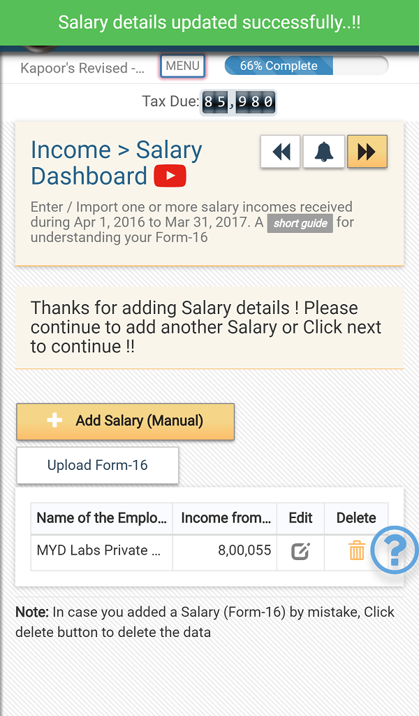 EZTax.in | Income Tax Return (ITR) Filing:Amazon.in:Appstore for Android