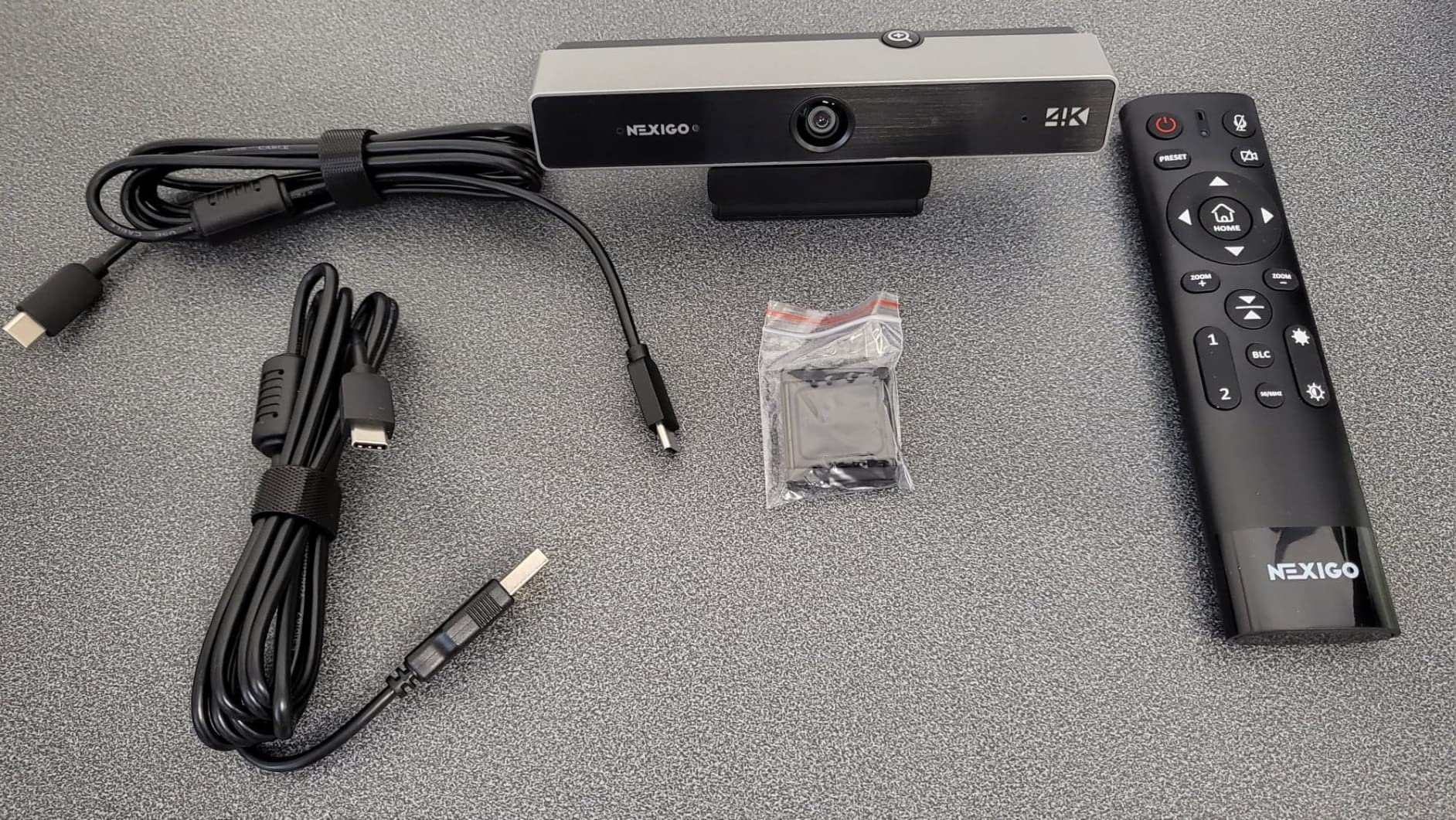 Zoom Certified, NexiGo N950P (Gen 2) 4K Zoomable Webcam, RF Remote ...