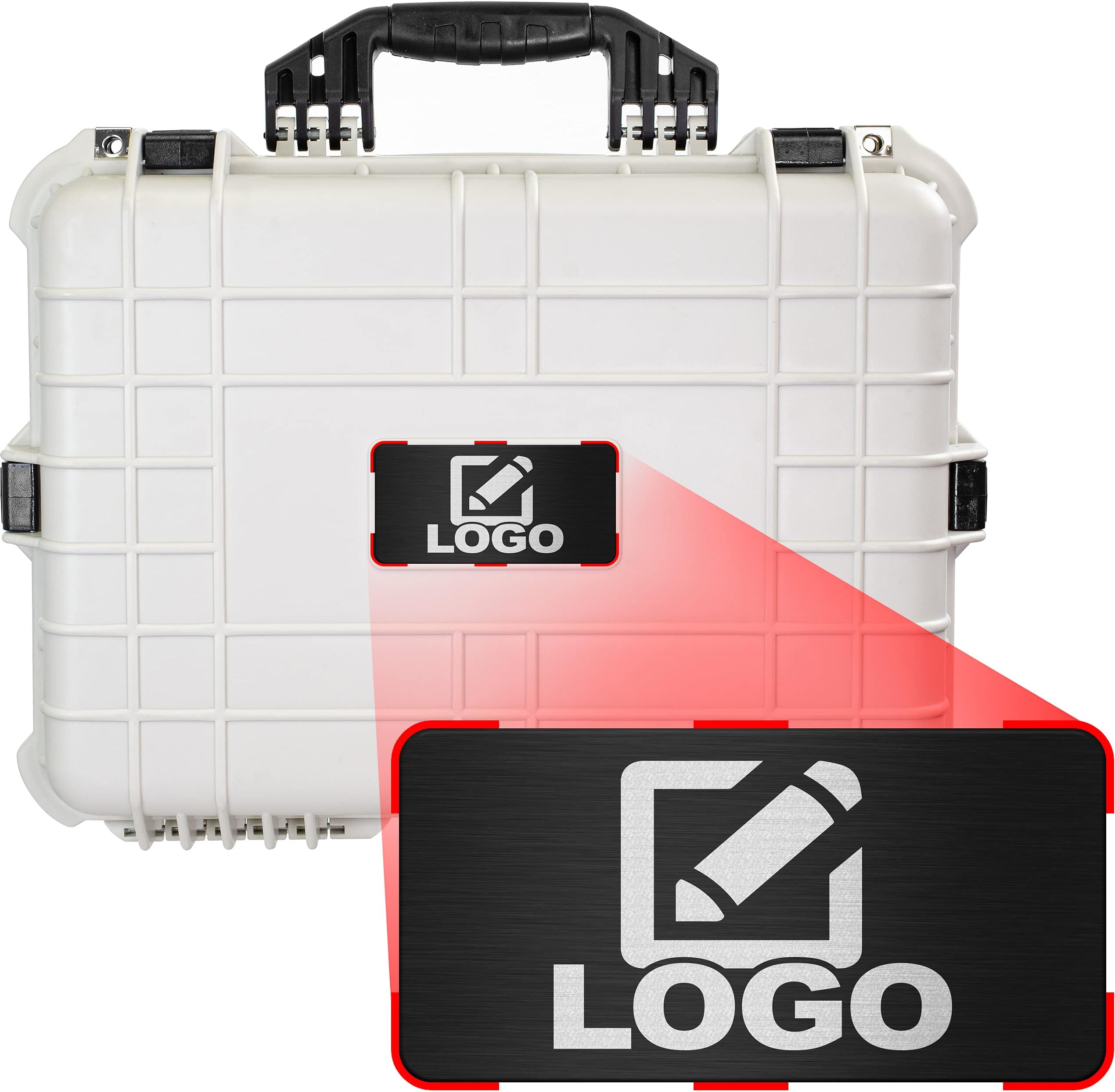 Amazon.com : AOOCY Small Hard Carrying Case with Pluck Foam Interior ...