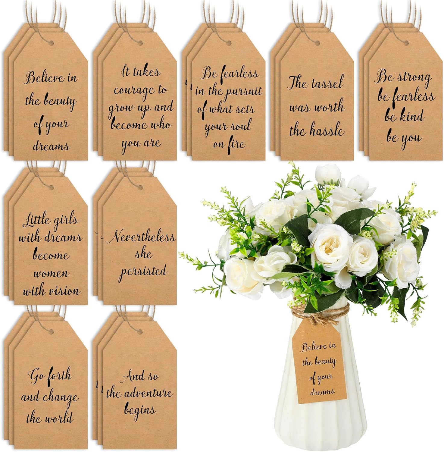 Amazon.com: Gilprop 27 Pcs Graduation Gift Tags Centerpiece Grad ...