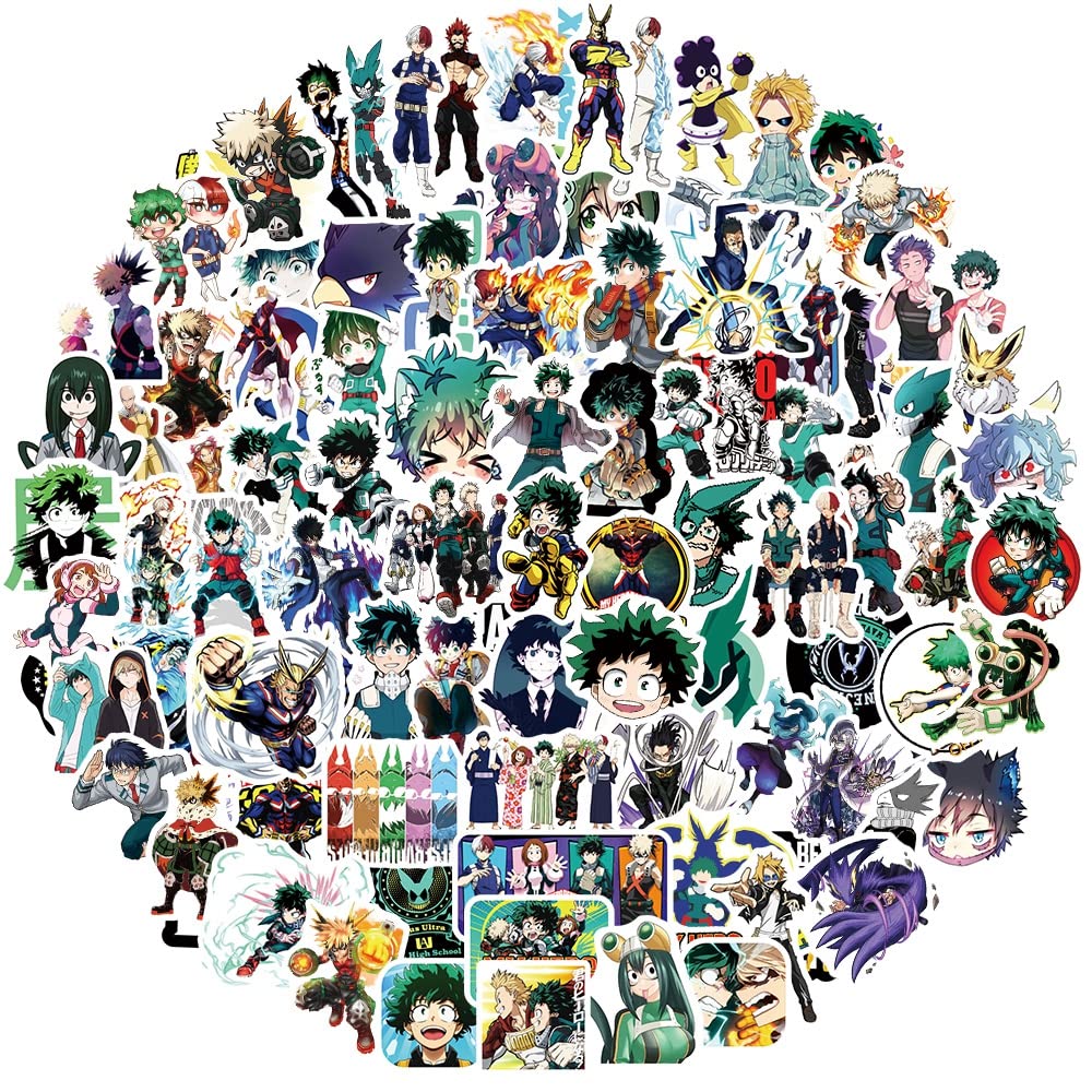 Mha Stickers For Kids Teens Adults Aesthetic Anime Sticker Pack ...
