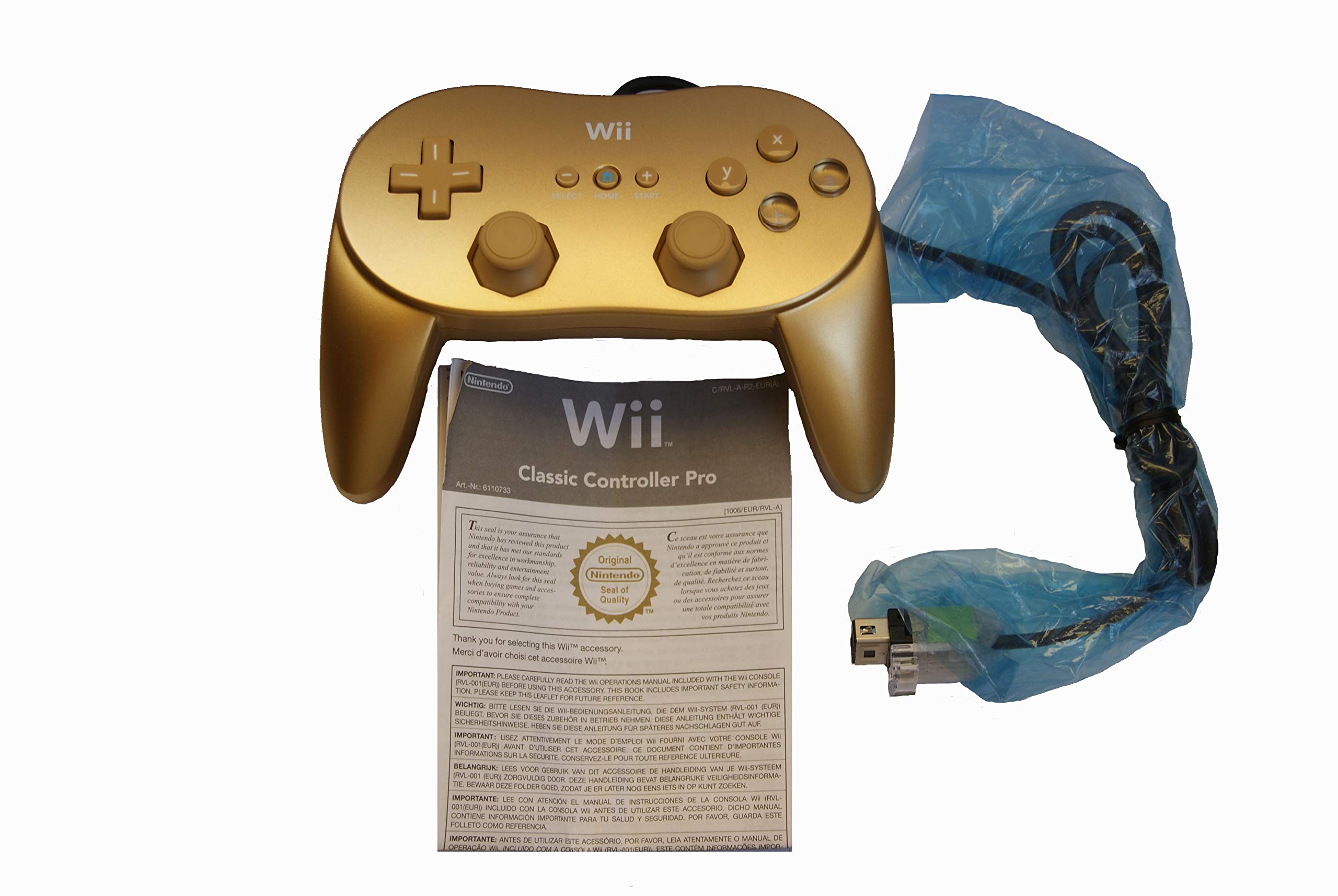 Controlador Classico Do Nintendo Wii Pro Like New Genuine Nintendo Wii
