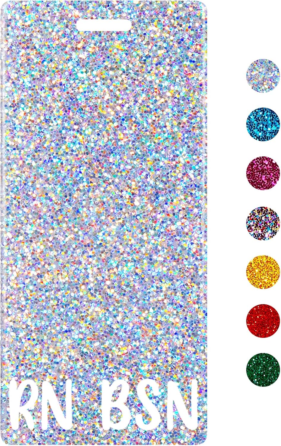 Amazon.com : Plifal RN BSN Badge Buddy Card Holder Nurse Nursing ...