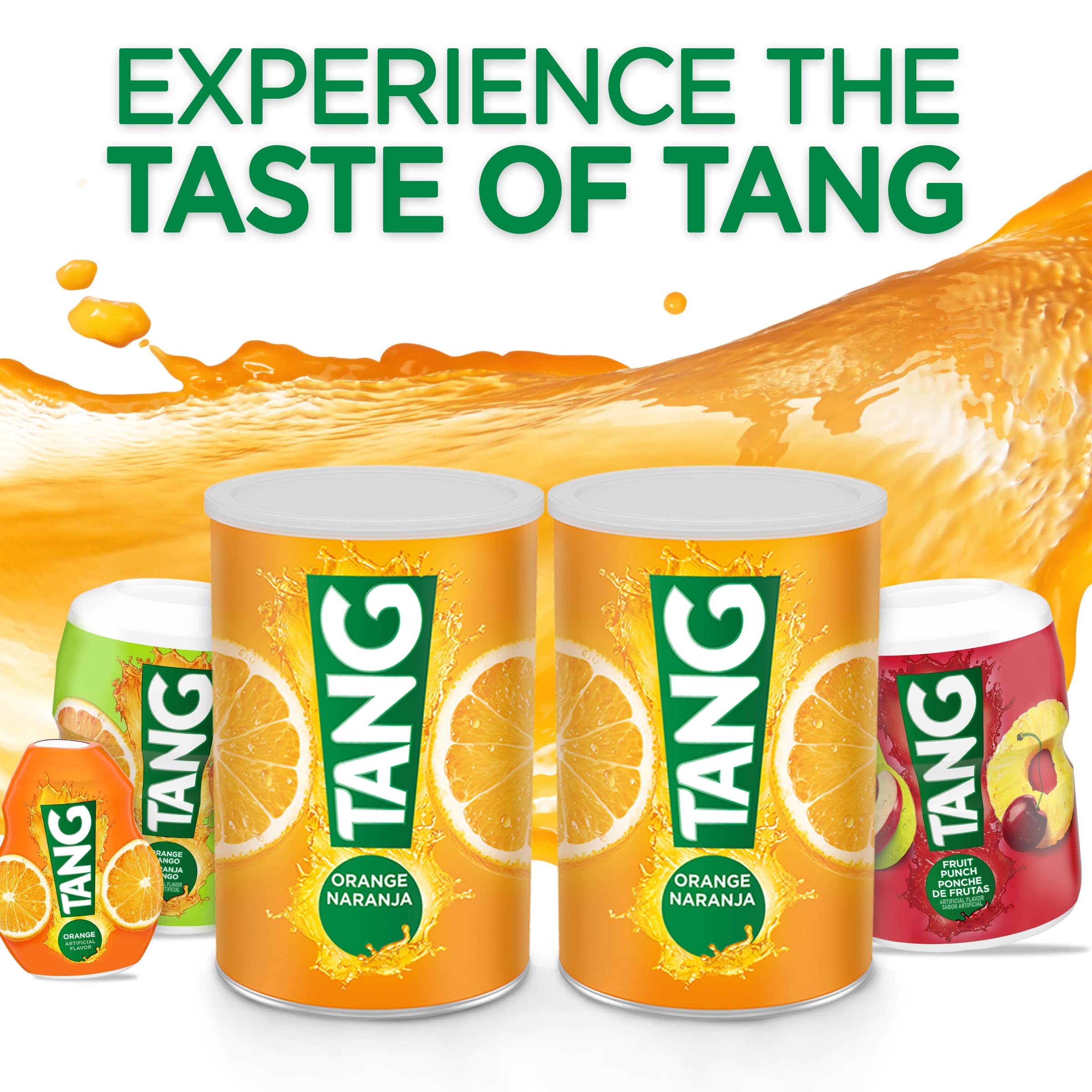 Tang Jumbo Orange Naturally Flavored Powdered Drink Mix 2 Count 63 oz ...