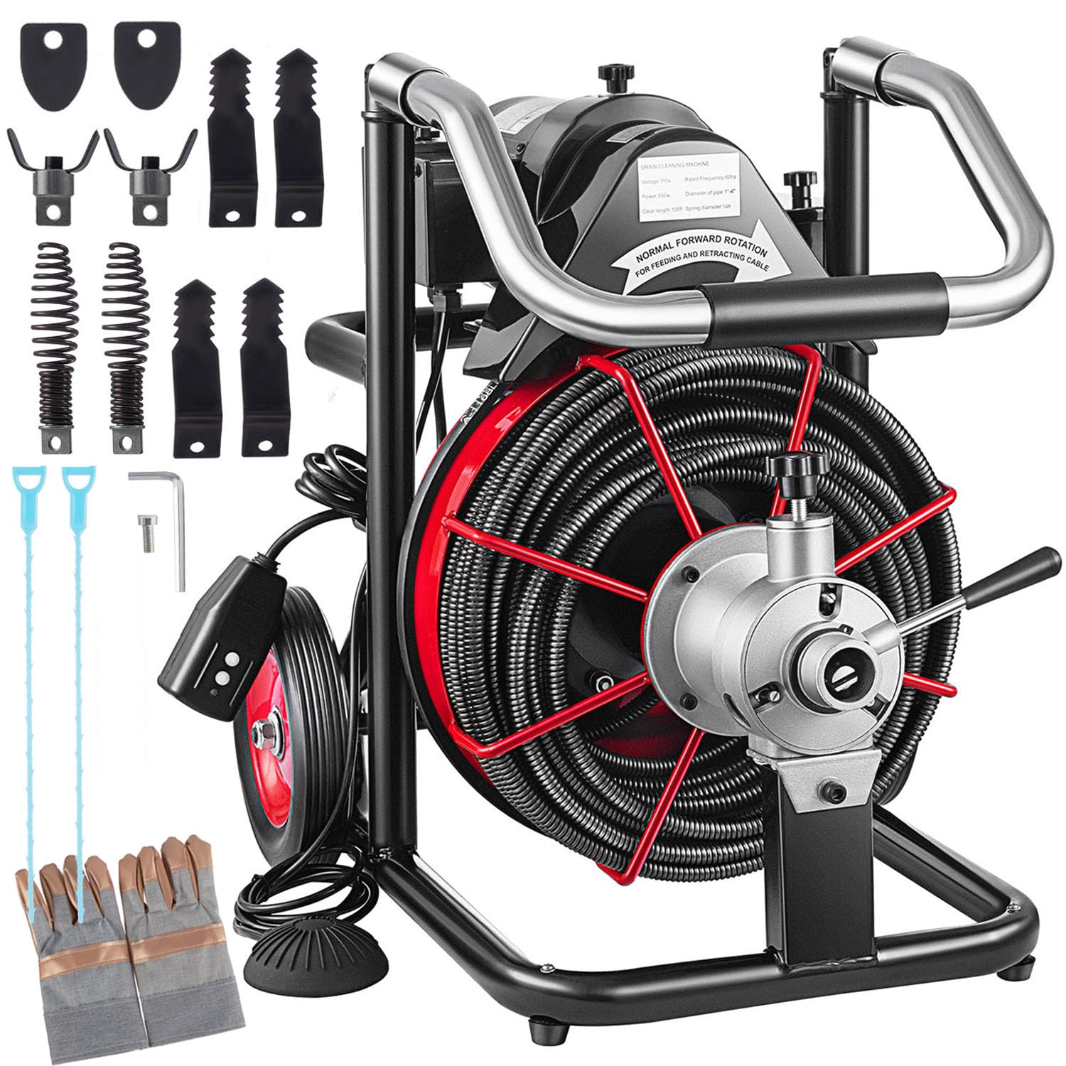 Drain Cleaner Machine 1 2 Inch X 100 Ft Drain | Desertcart KUWAIT