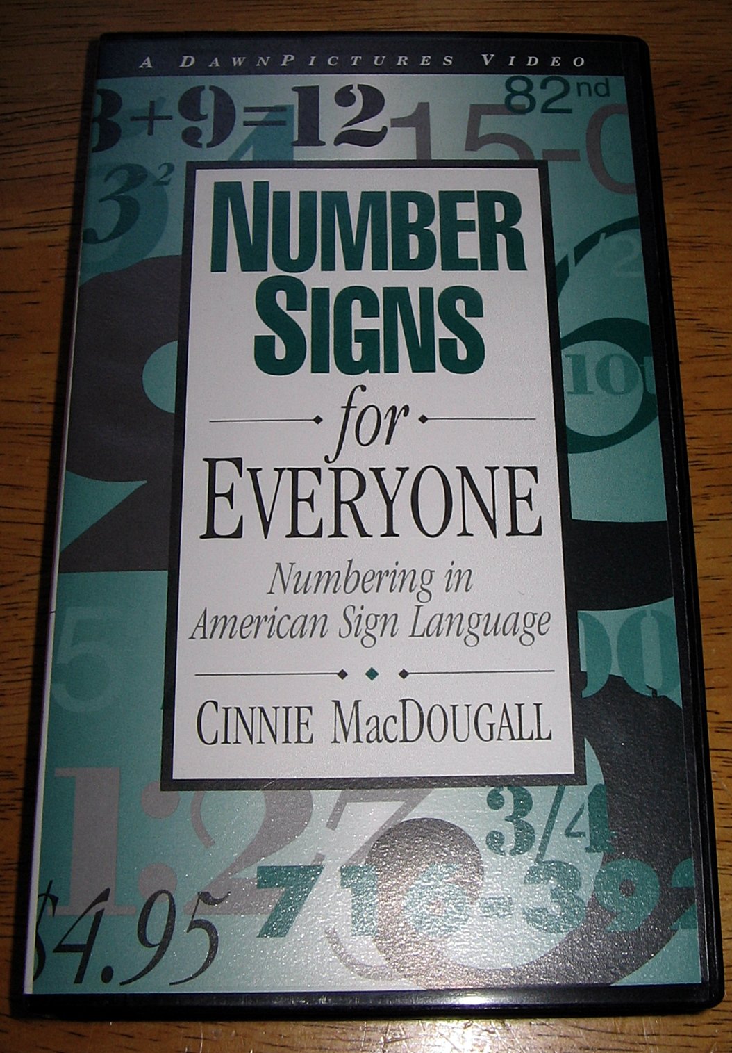 Buy Number Signs for Everyone: Numbering in American Sign Language [VHS ...
