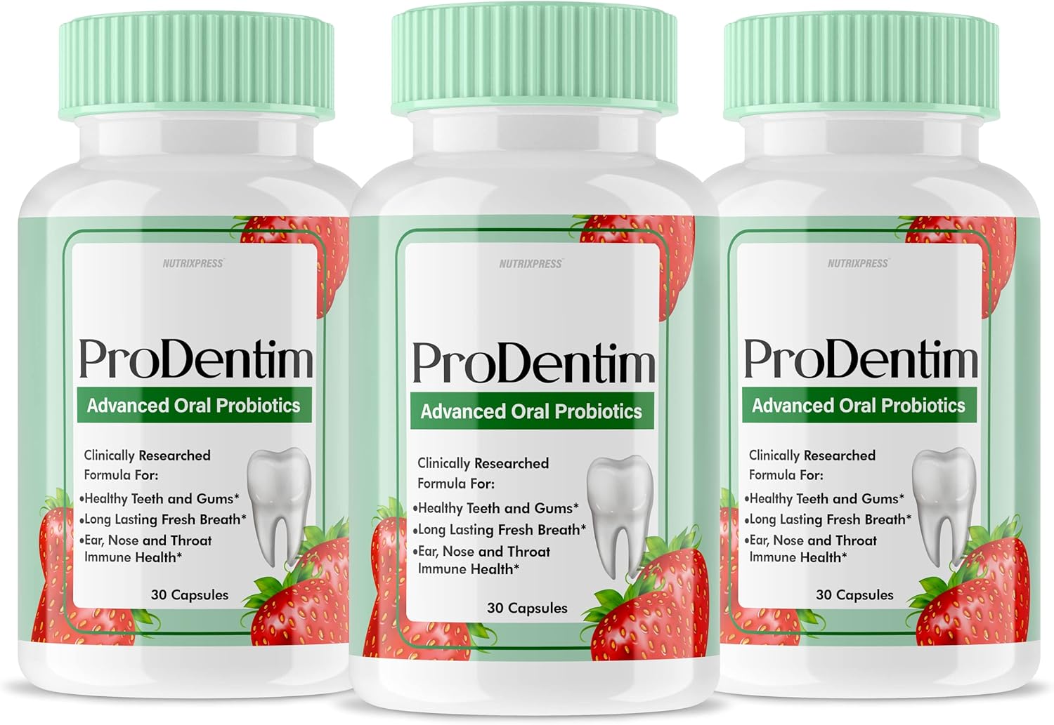 3 Pack - ProDentim Pills for Teeth - Pro Dentim Dental Tablets for ...