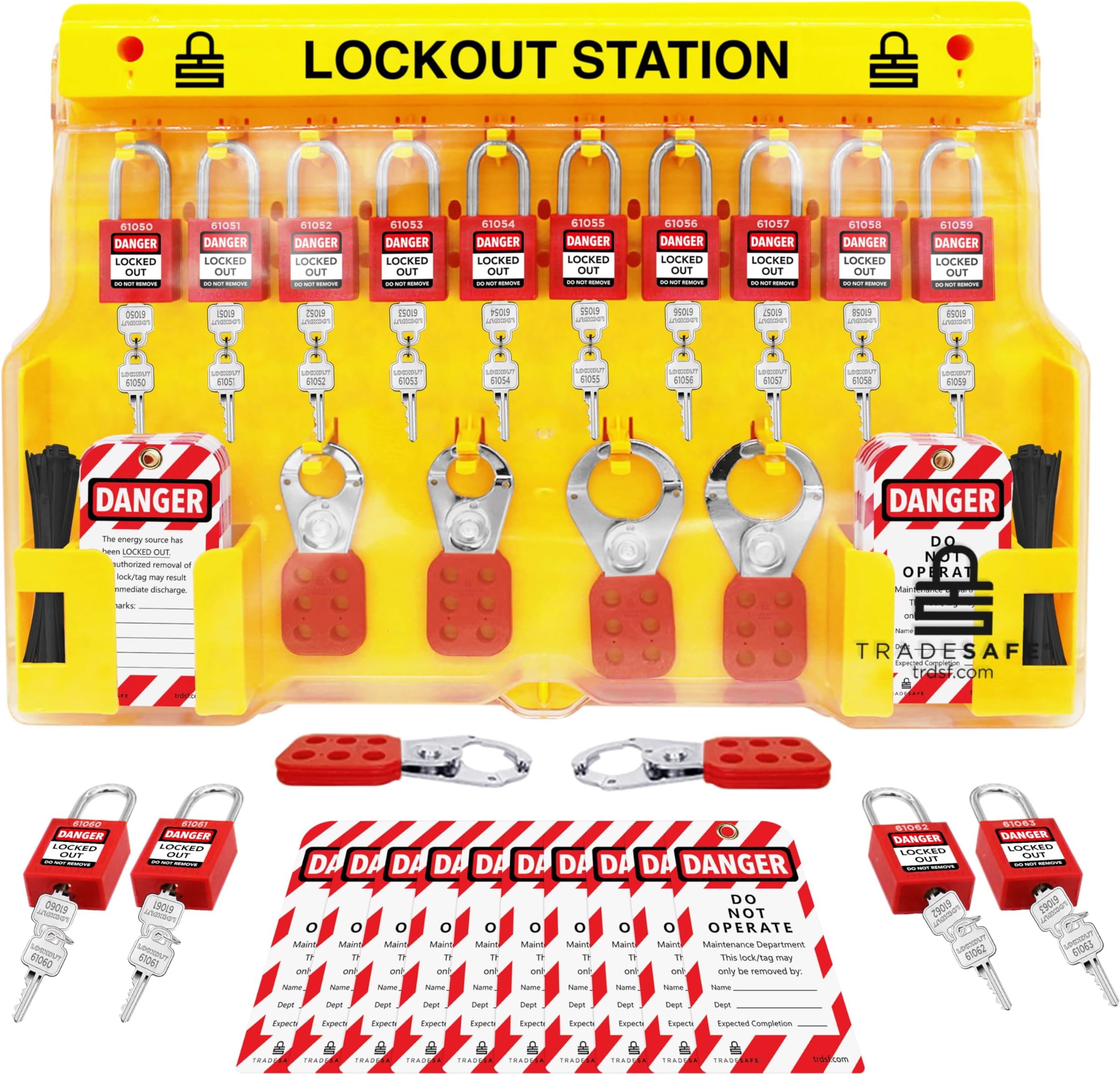 Amazon.com: Lockout Tagout Kit,Lock Out Tag Out Kits Electrical,Lock ...