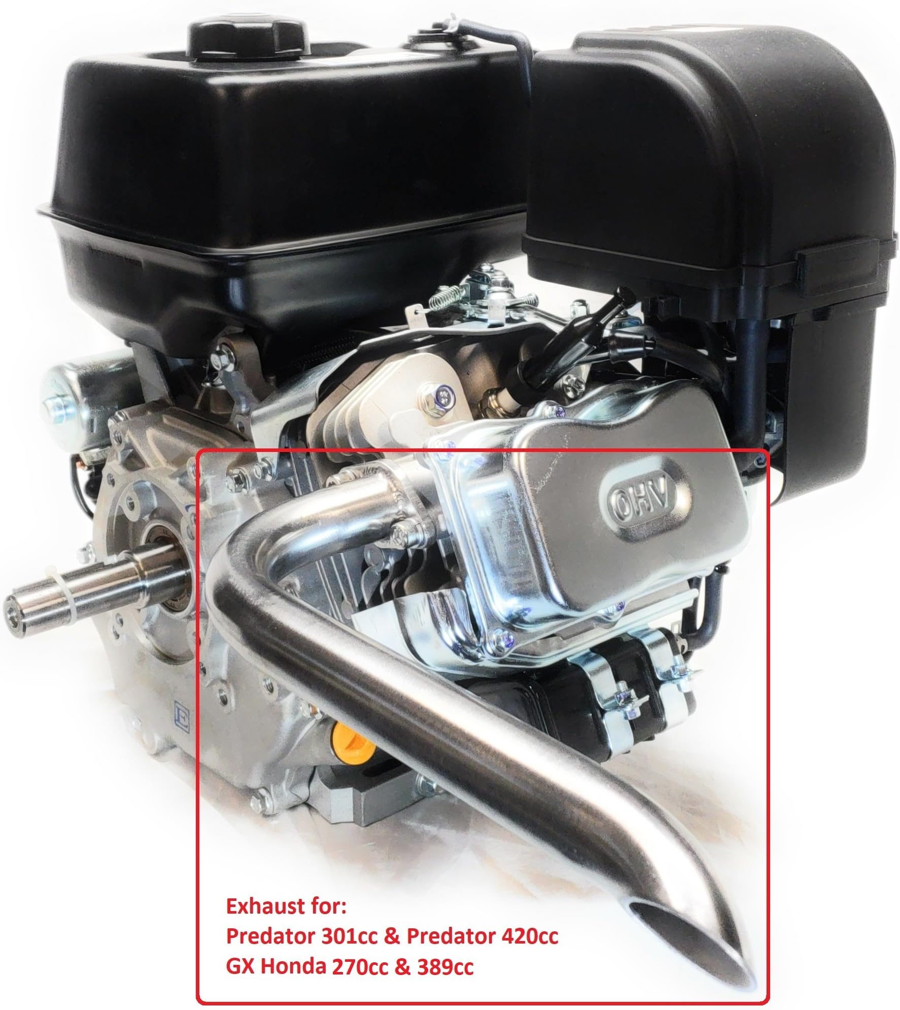 Amazon.com: Header Exhaust Pipe for mini bikes/Mini Chopper Bike for ...