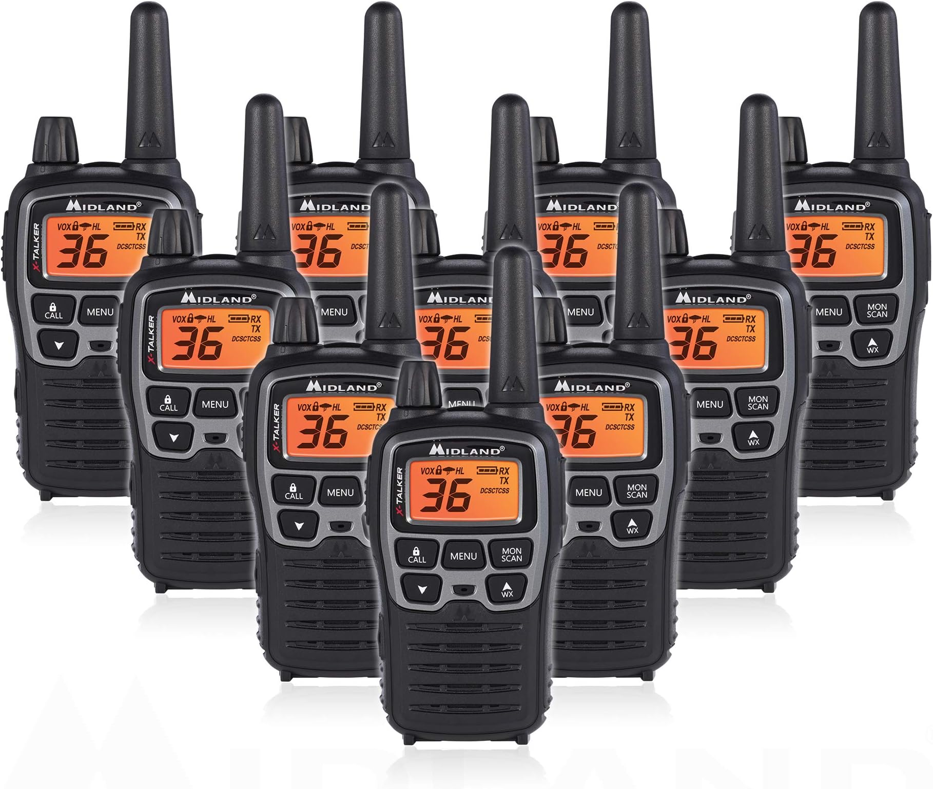 Amazon.com: Midland® T71VP3 X-TALKER Long Range Walkie Talkie - FRS Two ...