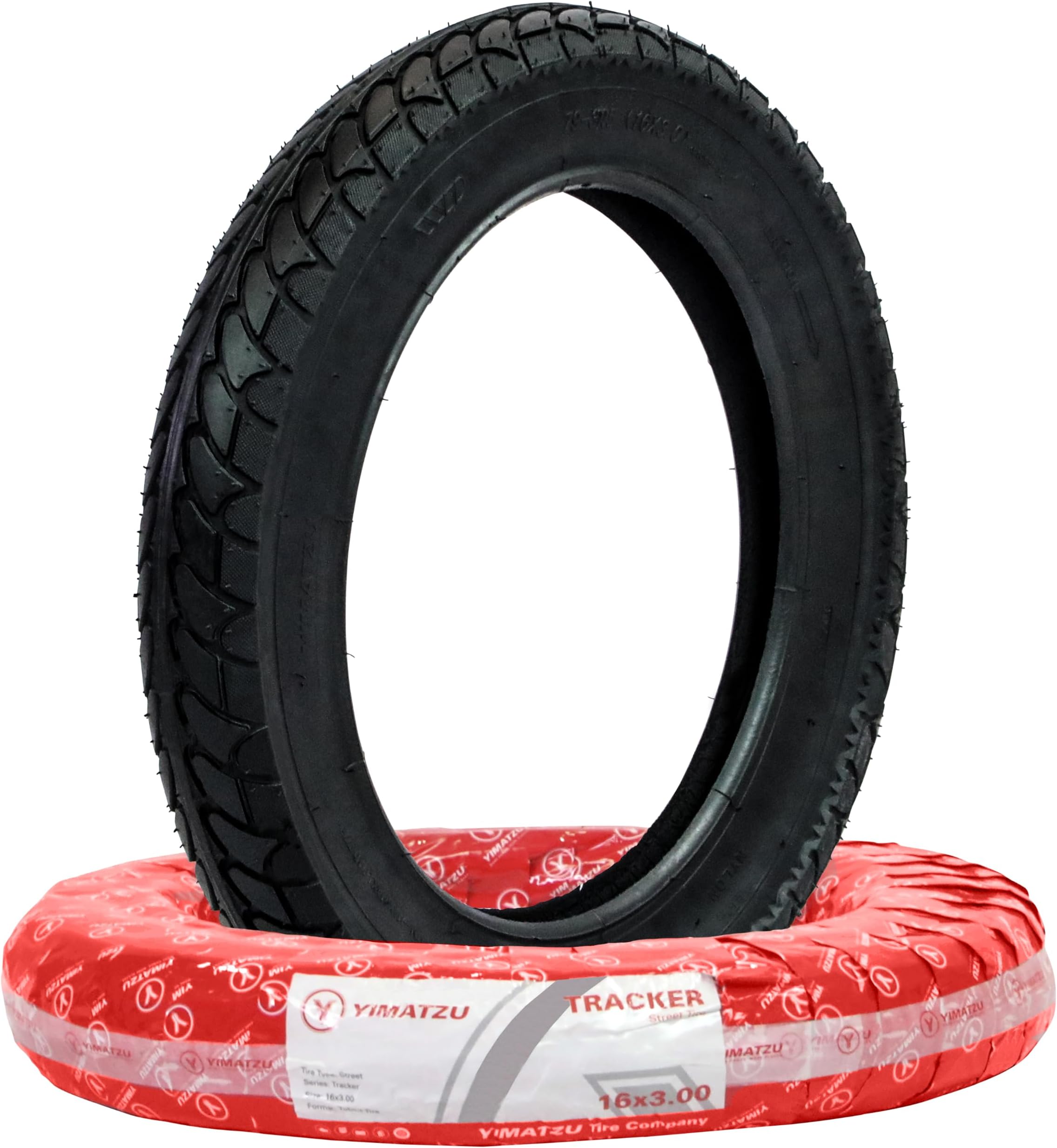 Tire - Yimatzu Tracker Tire Size 16x3.0 (79-305), Street Tread, Fits ...