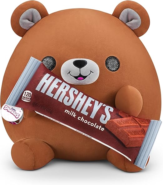 Amazon.com: Snackles (Hersheys) Bear Super Sized 14 inch Plush by ZURU ...