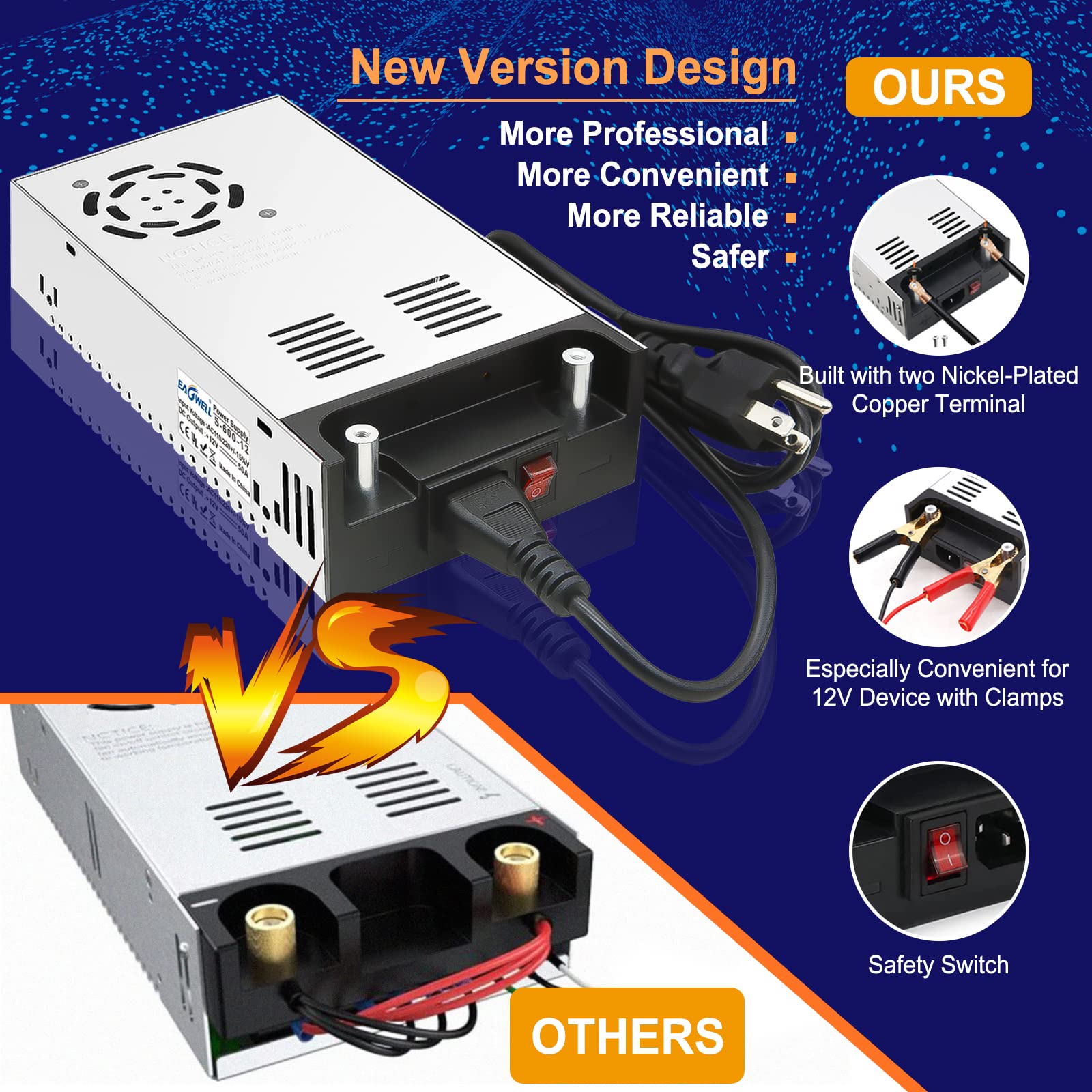 Snapklik.com : New Version AC To DC Converter, SMPS 110V AC To 12V DC ...