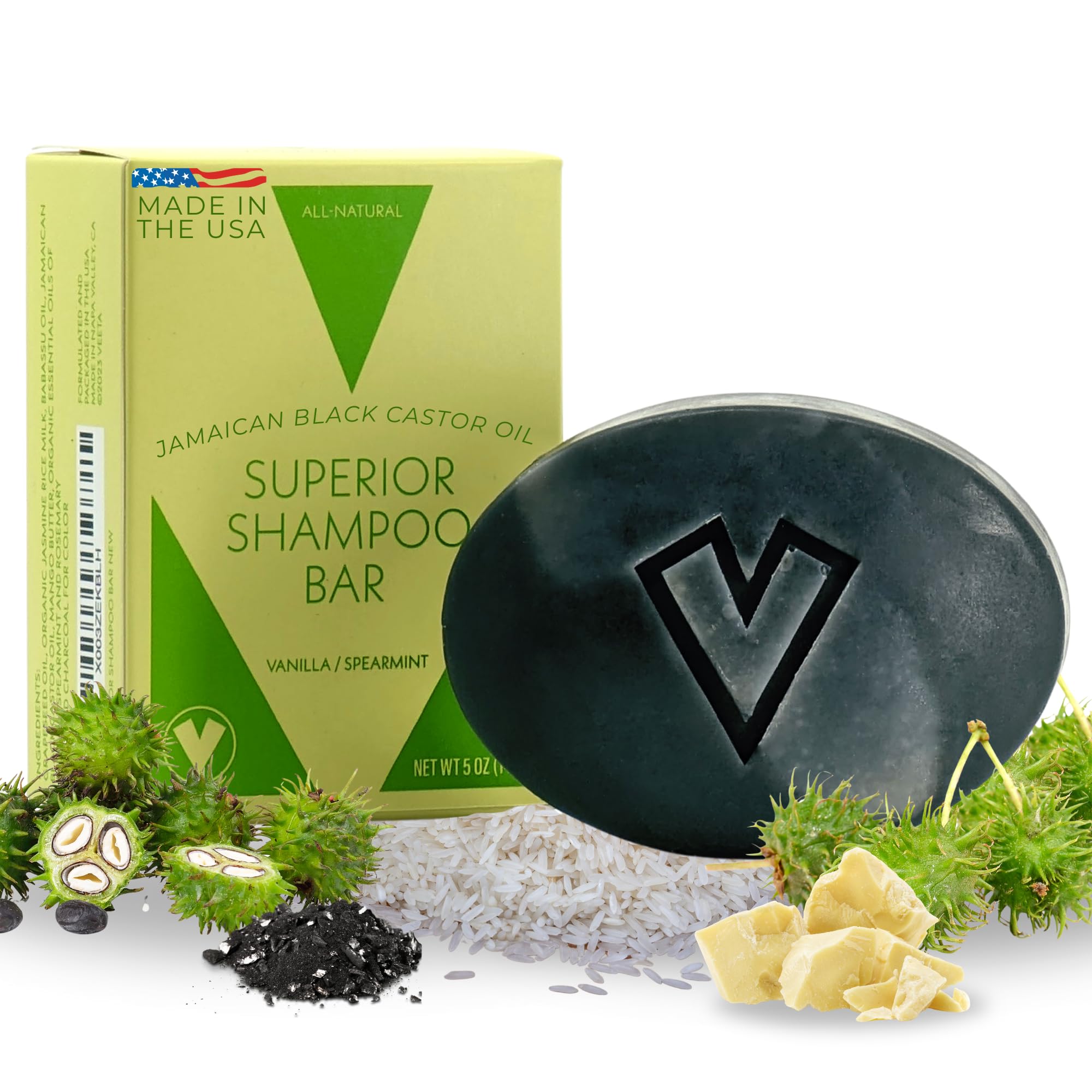 Amazon.com : Veeta Superior Shampoo Bar (5 ounces) - Strengthen ...