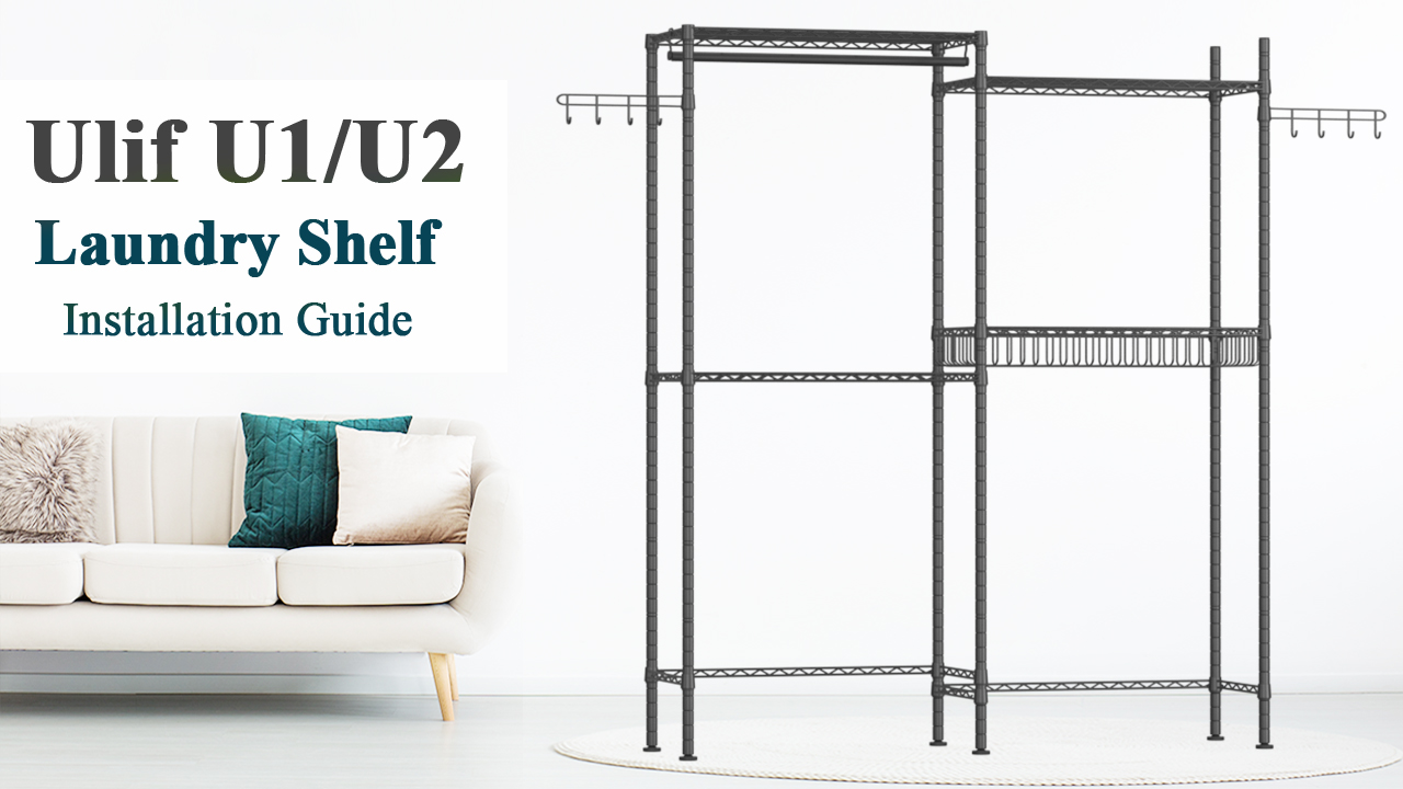 Watch How to assemble the Ulif U1/U2 laundry shelf? on Amazon Live