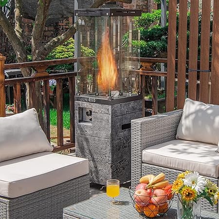 Amazon.com: Propane Patio Heater BALI OUTDOORS Gas Patio Heater Floor ...