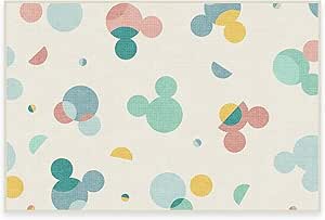 Amazon.com: RUGGABLE Disney Classic Mickey Mouse Washable Rug - Perfect ...