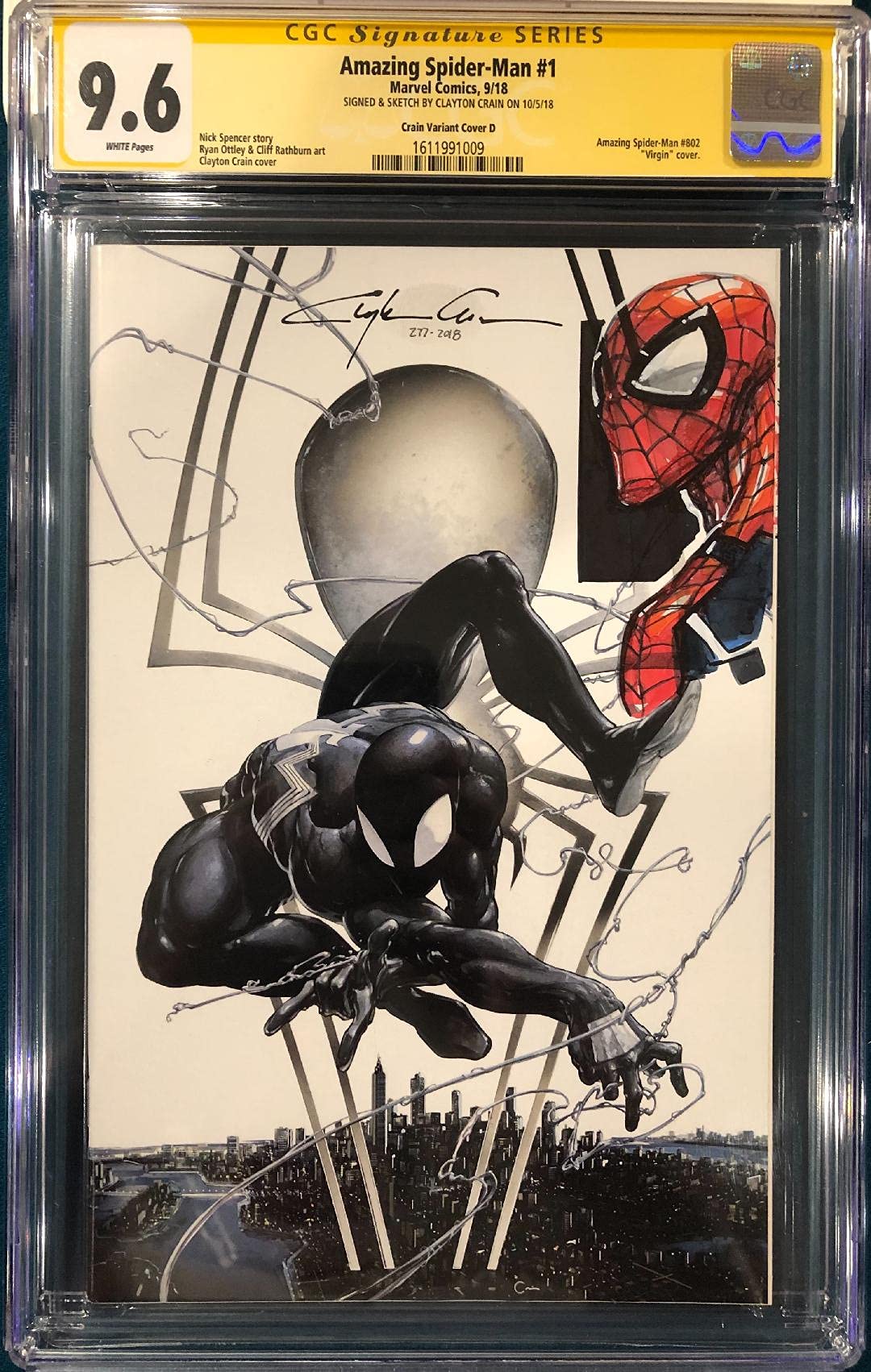Venom signed and sketch b Harris - munimoro.gob.pe
