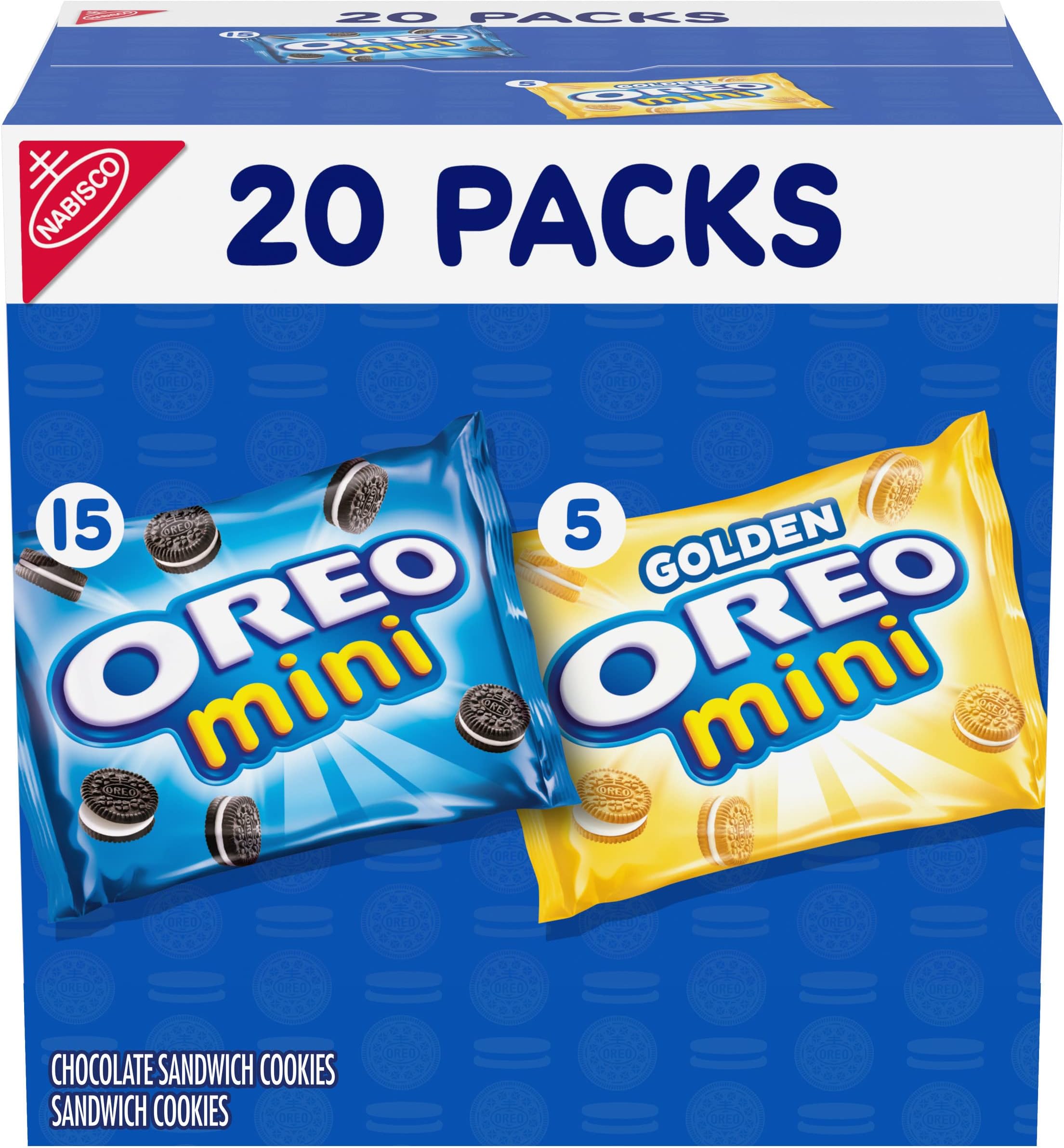 Amazon.com : Nabisco Sweet Treats Cookie Variety Pack OREO, OREO Golden ...
