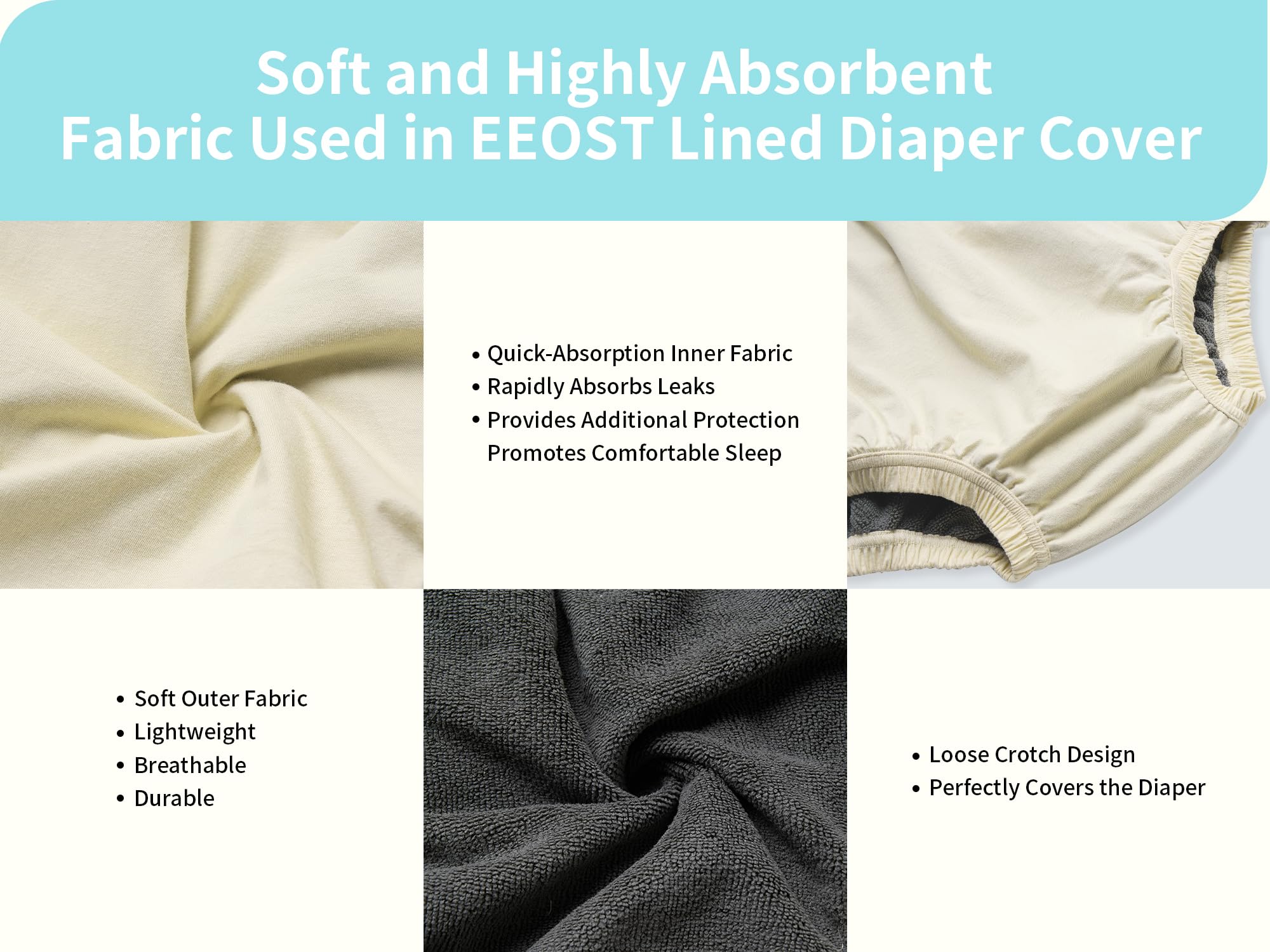Snapklik.com : Waterproof Underwear For Adults Cloth Diaper Cover ...