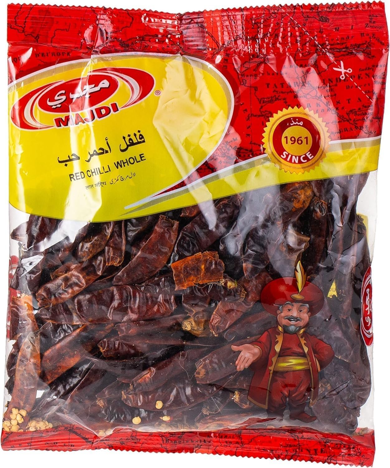 Majdi RED CHILLI WHOLE 150 g : Buy Online at Best Price in KSA - Souq ...