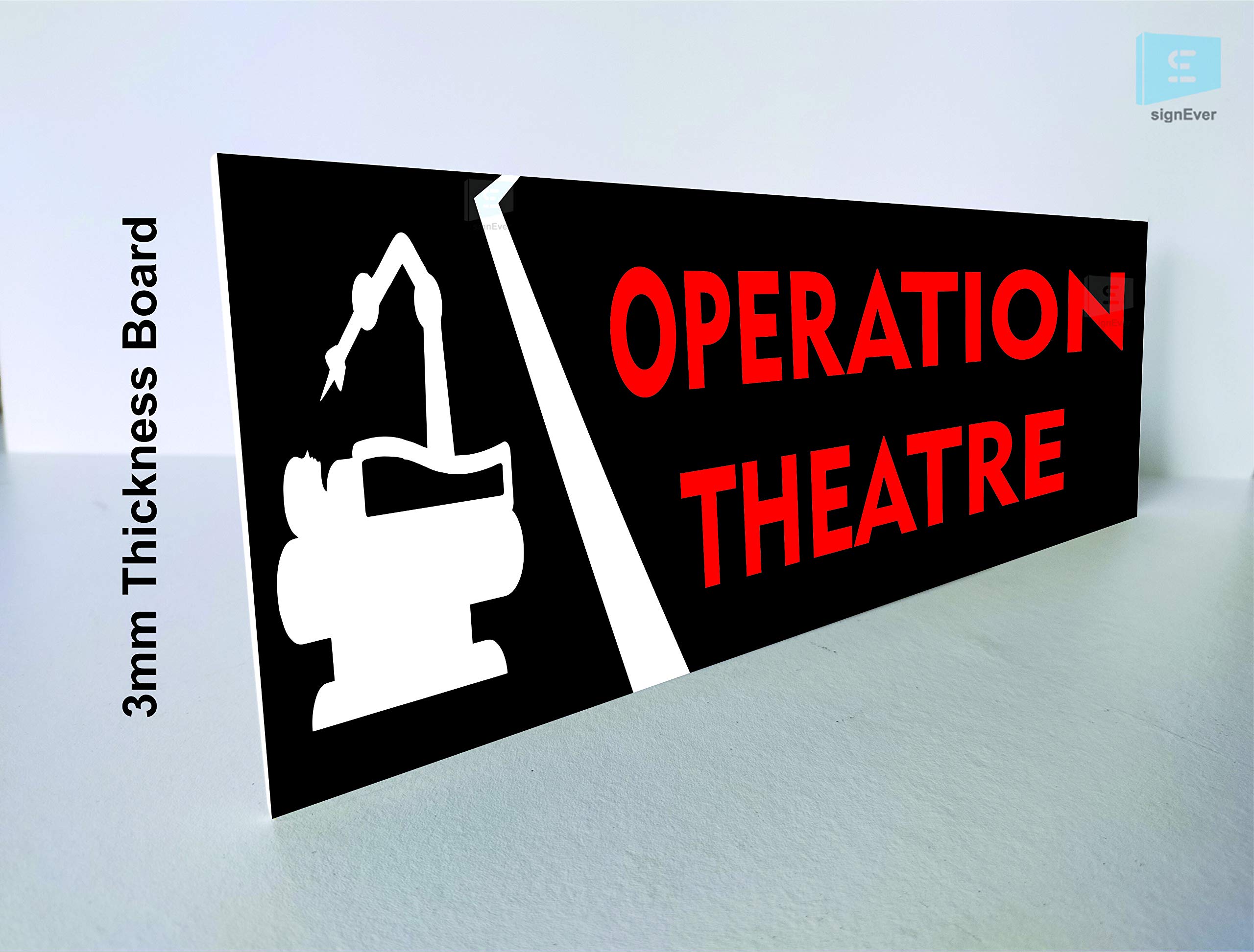 Buy SIGN EVER Operation Theatre Sign Board For Hospital Pharmacy ...