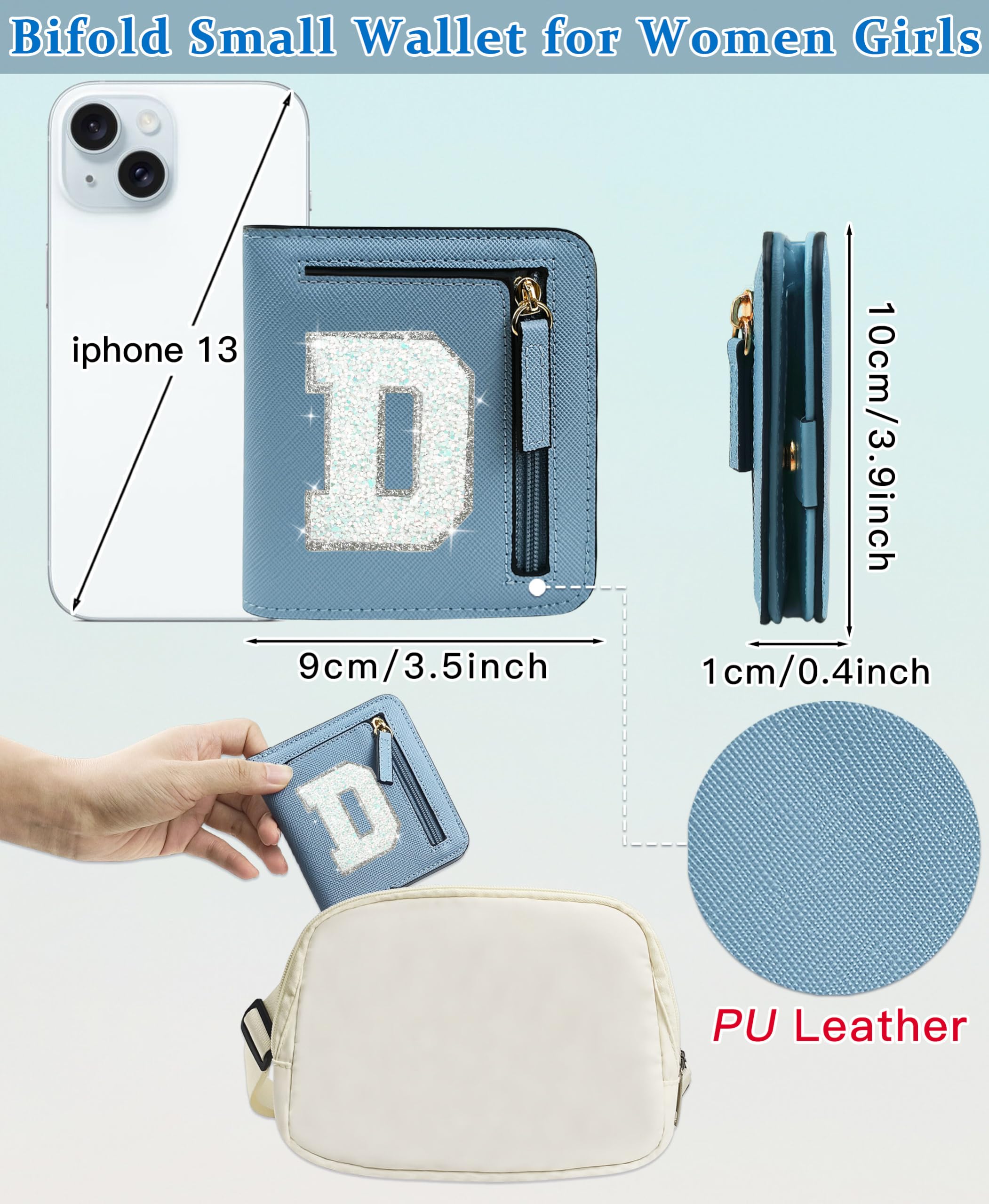 Snapklik.com : Small Wallet For Women Teenager Girl Personalized ...