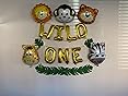 Amazon.com: Wild One Birthday Decorations Kit,16 INCH WILD ONE Balloons ...