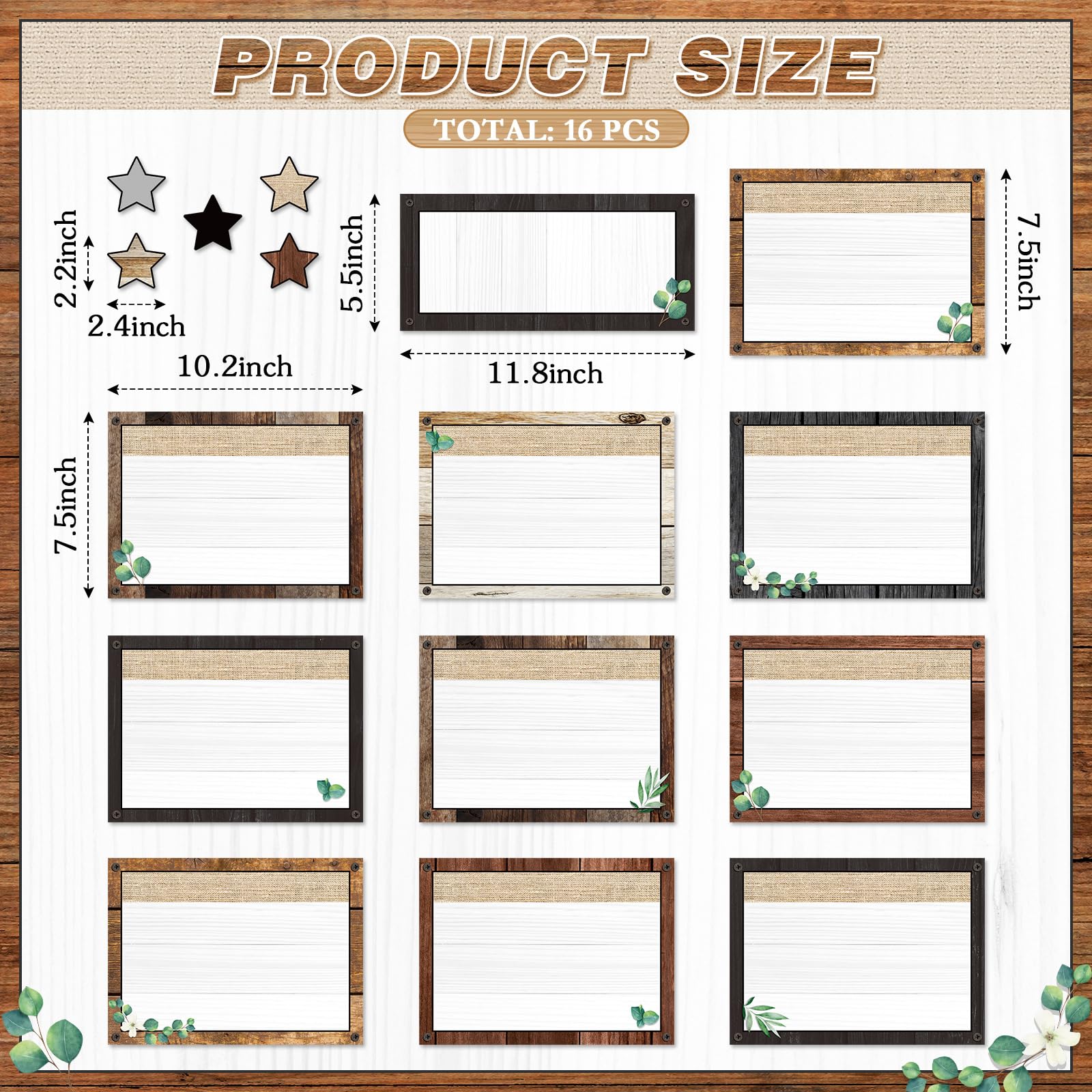 Snapklik.com : Trandraft 16 Pcs Magnetic Write Wipe Organization Chart ...