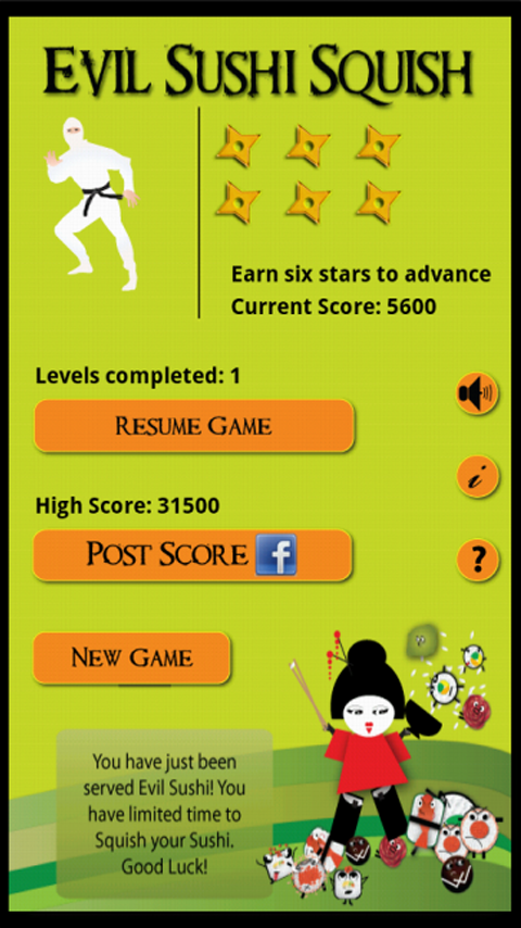 Evil Sushi Squish: app su Amazon Appstore