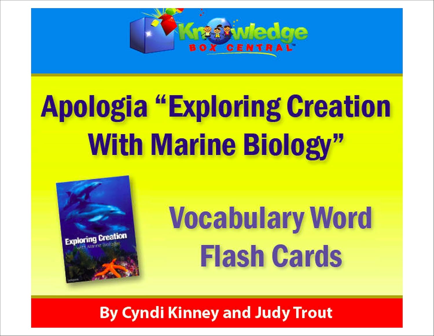 Apologia Vocabulary Words Flash Cards - Exploring Creation with Marine ...