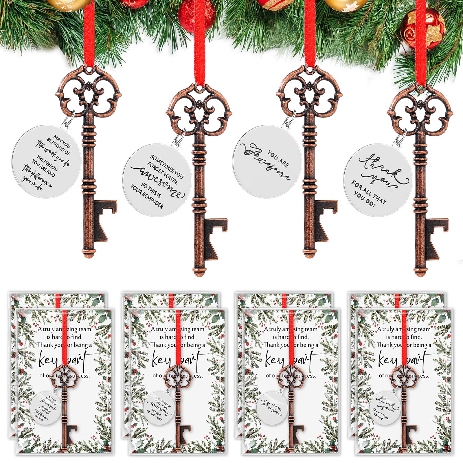 Amazon.com: Landical 15 Sets Employee Christmas Gifts Bulk Team ...