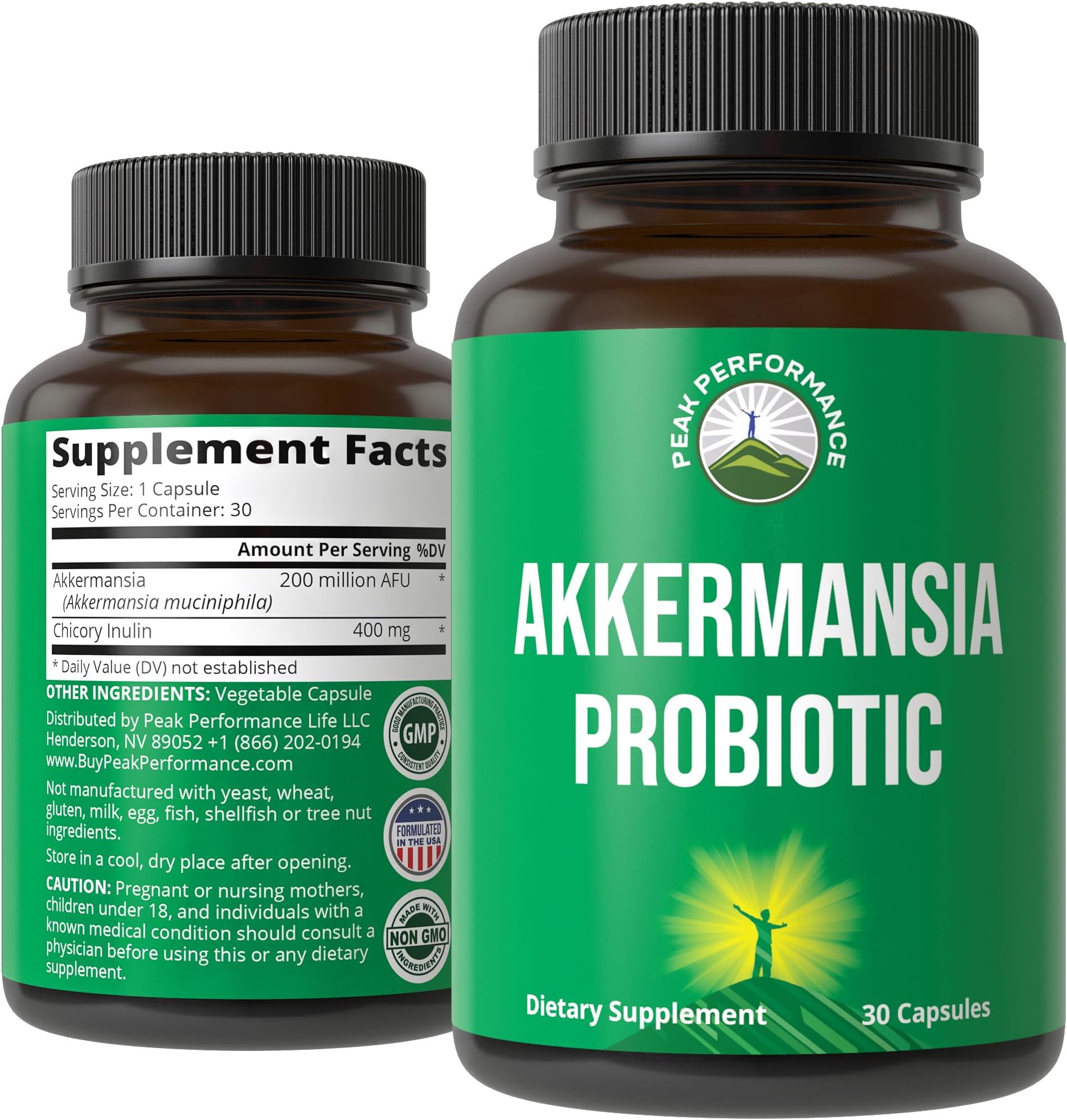 Amazon.com: Akkermansia Probiotic to Increase GLP-1 Production. Ultra ...