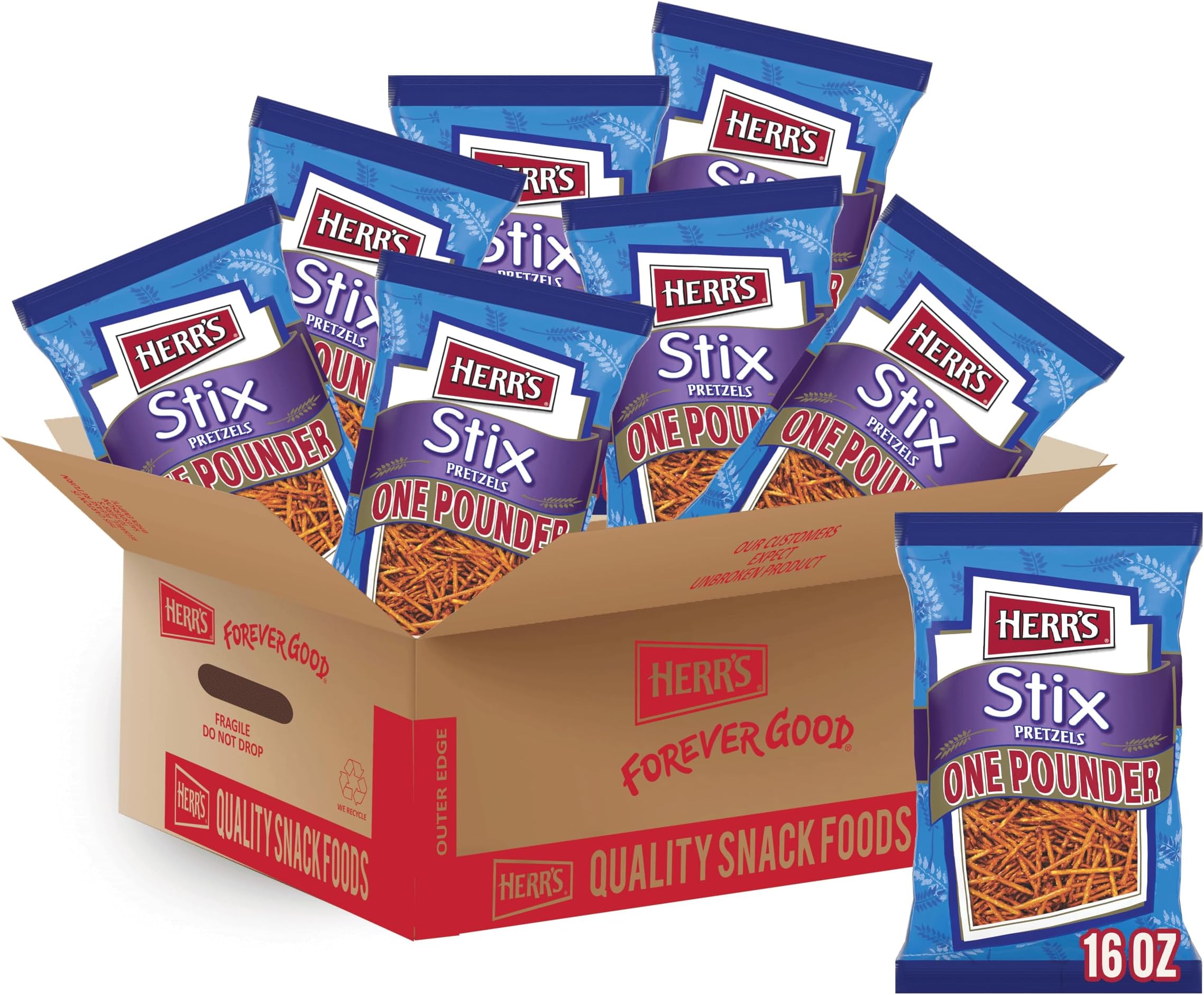 Amazon.com: Zapp’s Pretzel Stix Variety Pack, 16 oz., 4 Count : Grocery ...