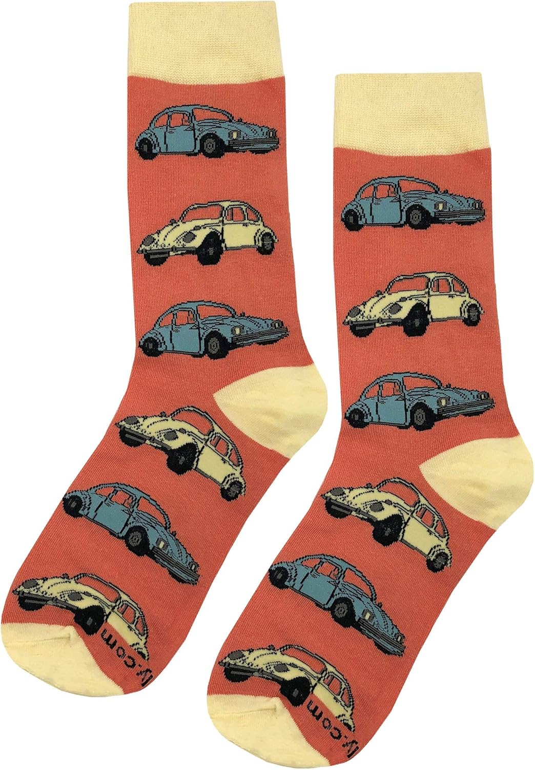 Amazon.com: SockFly VW Beetle Dress Socks Funny Novelty Crazy Fun ...