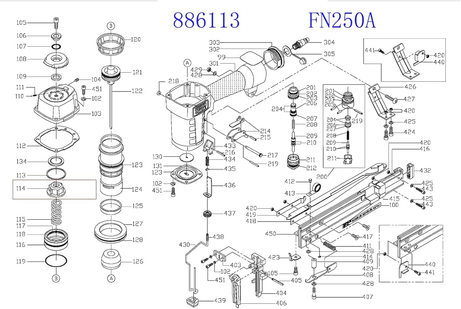 Buy 886113 Piston Bumper for Porter Cable Online at Lowest Price in ...
