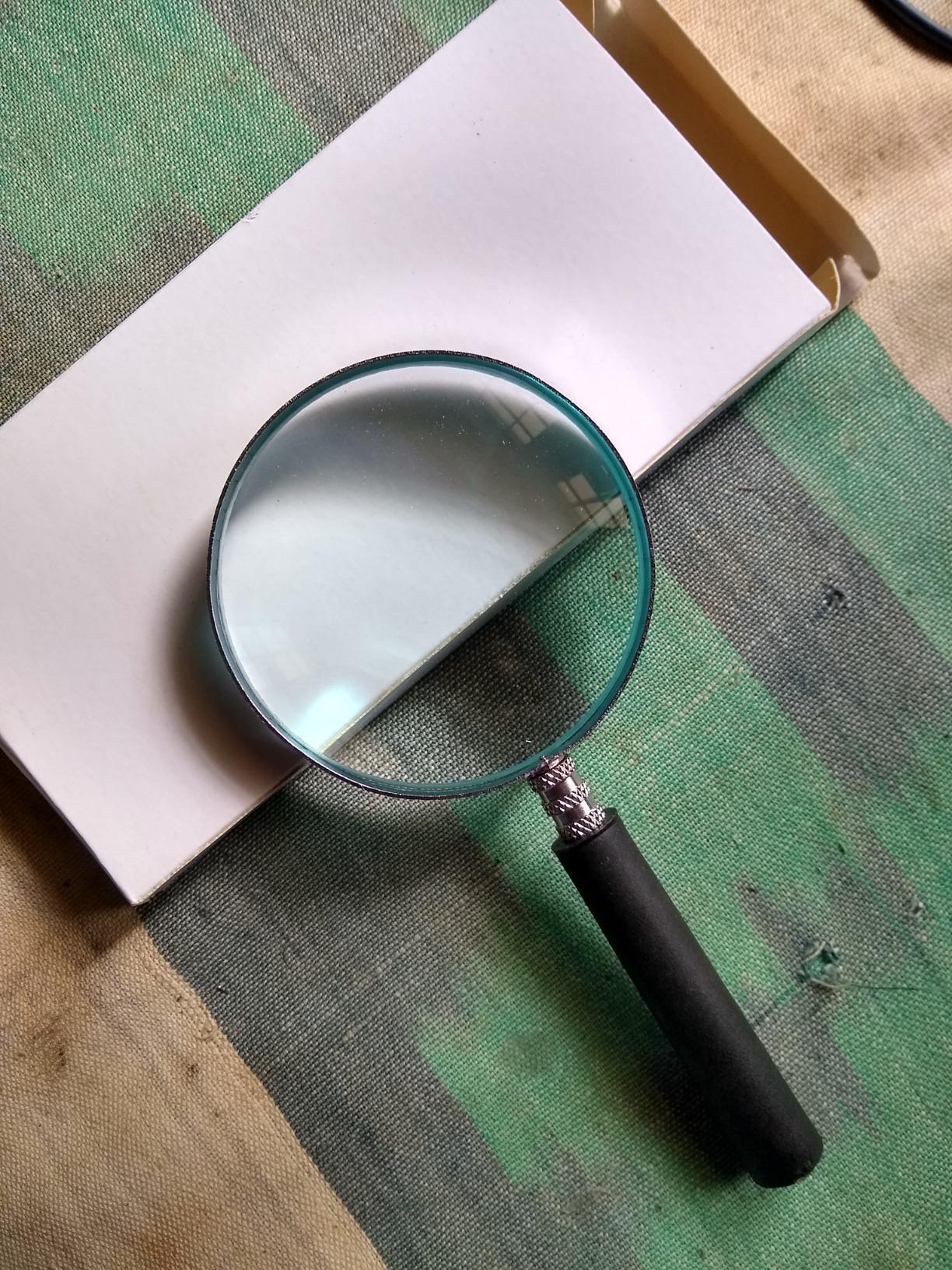 EISCO- Magnifying Lens with Handle, Lab Quality, Diameter - 75 mm ...